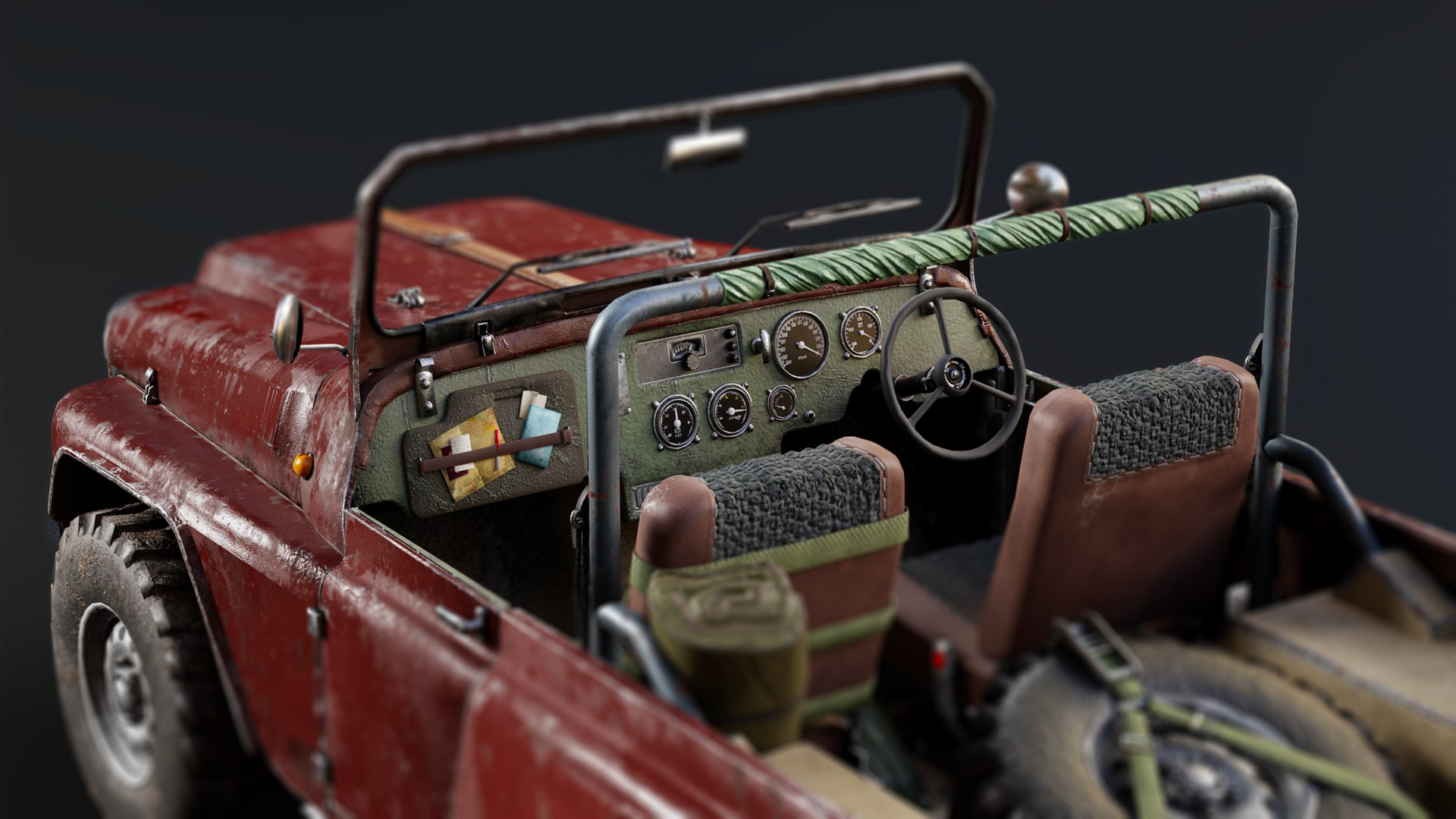 Pickup Safari Model - TurboSquid 2161948