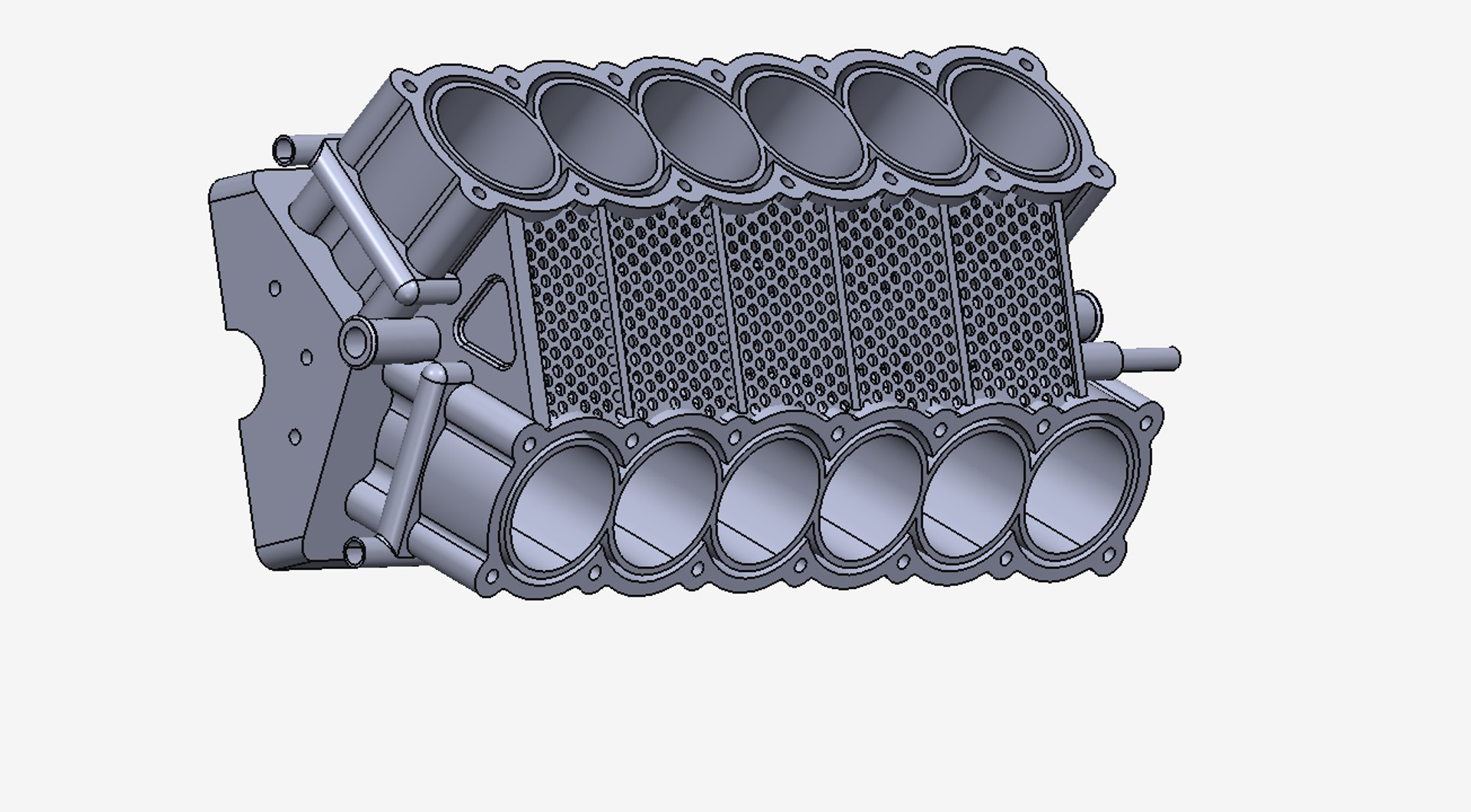 3D v12 engine - TurboSquid 1669136