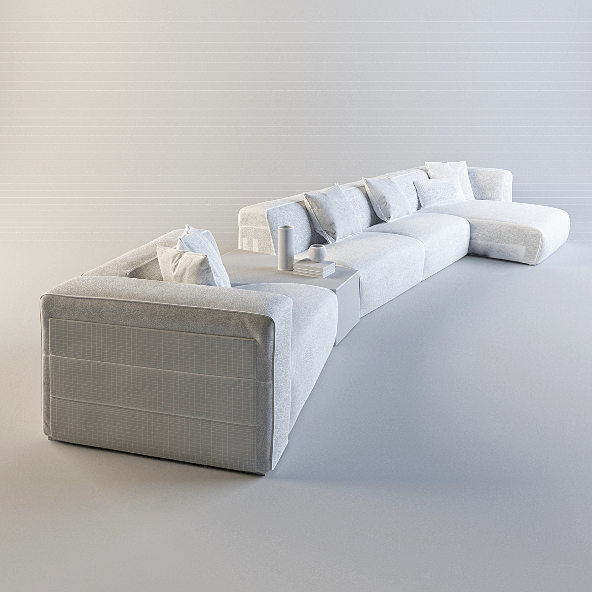 3D modular sofa model - TurboSquid 1460219