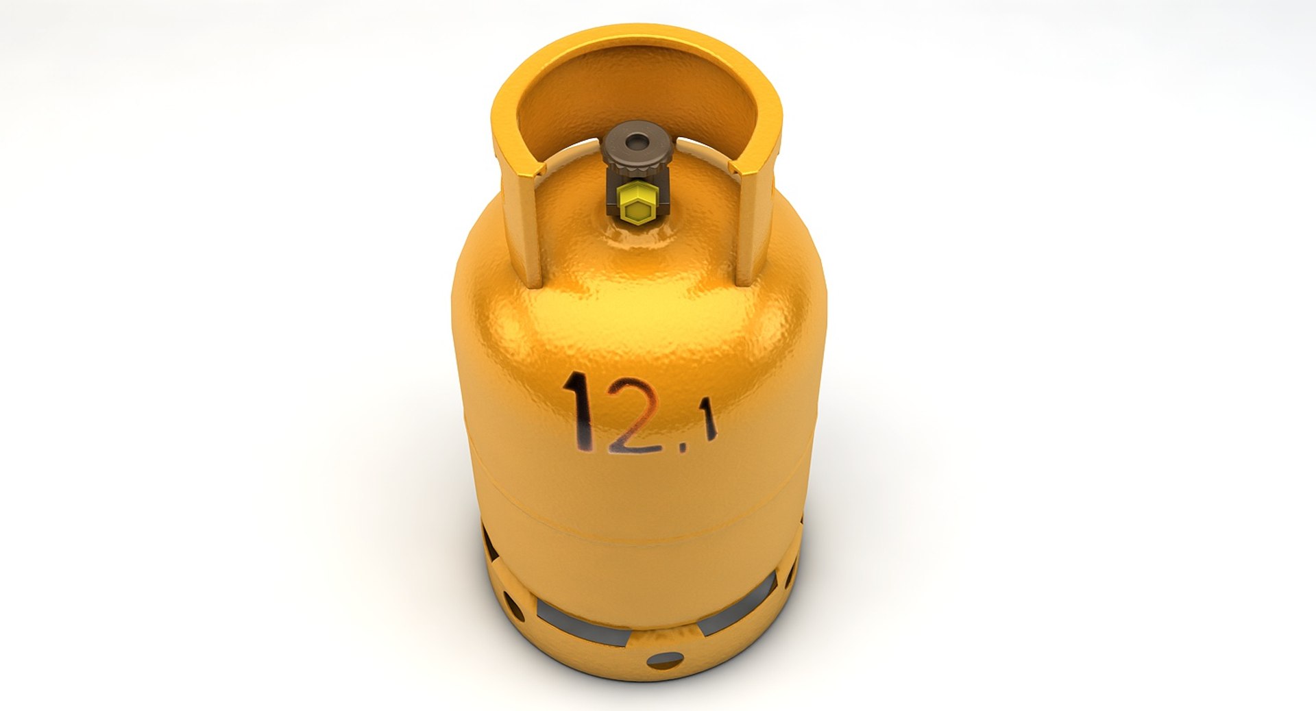 Butane Gas Container 3ds