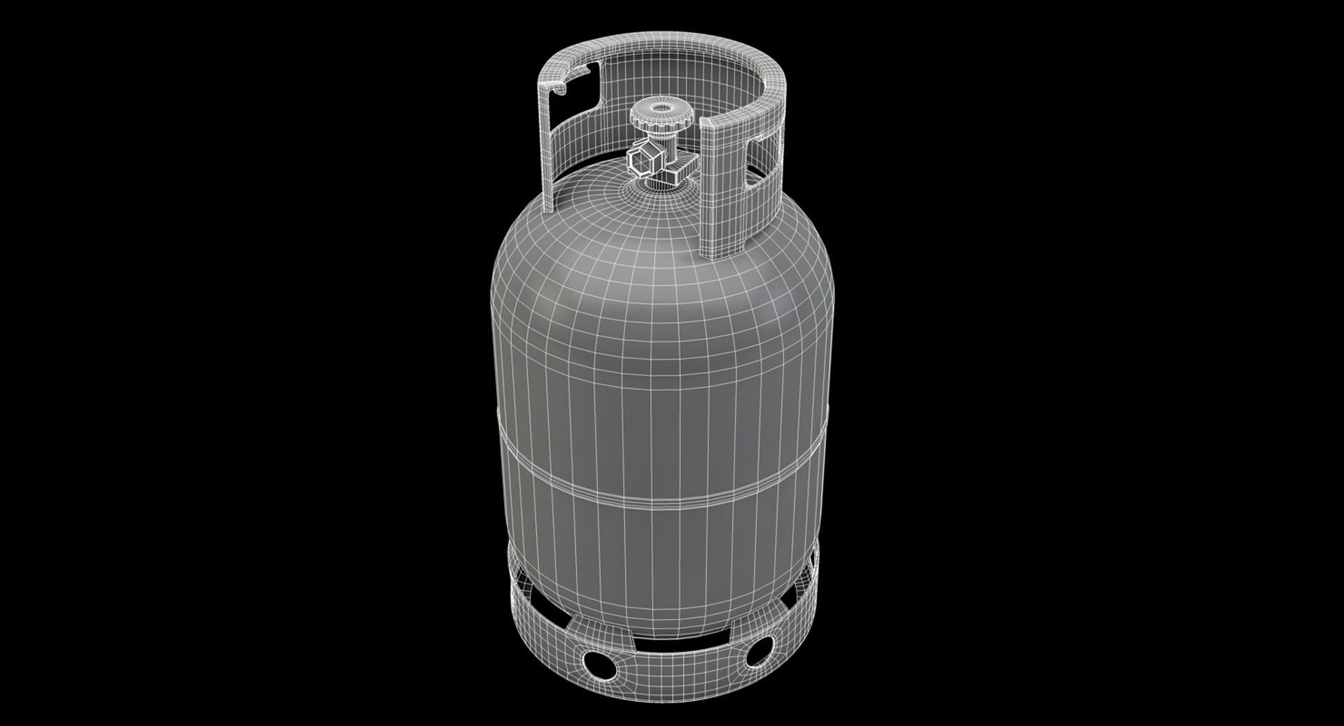 Butane Gas Container 3ds
