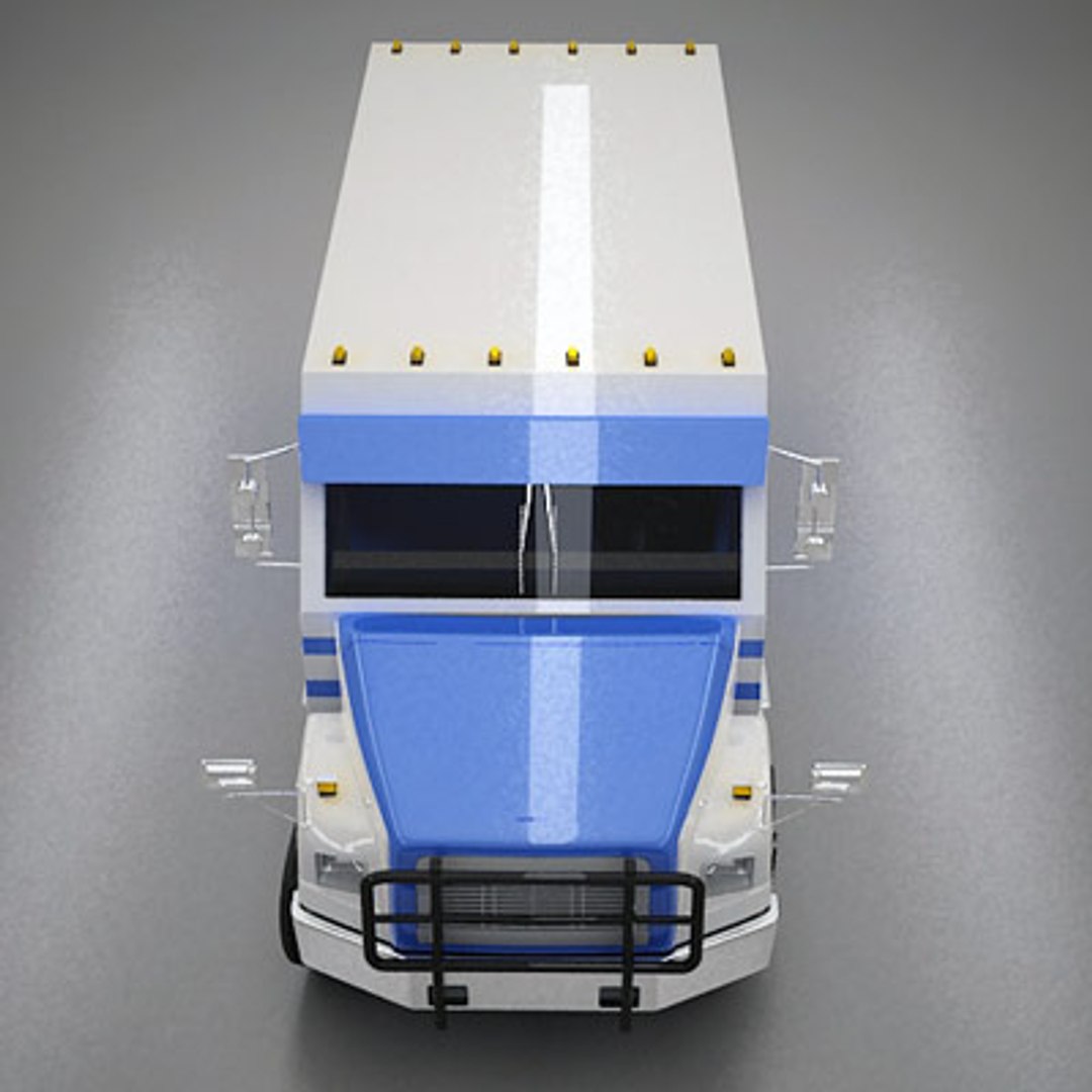 Armored Van 3d Model