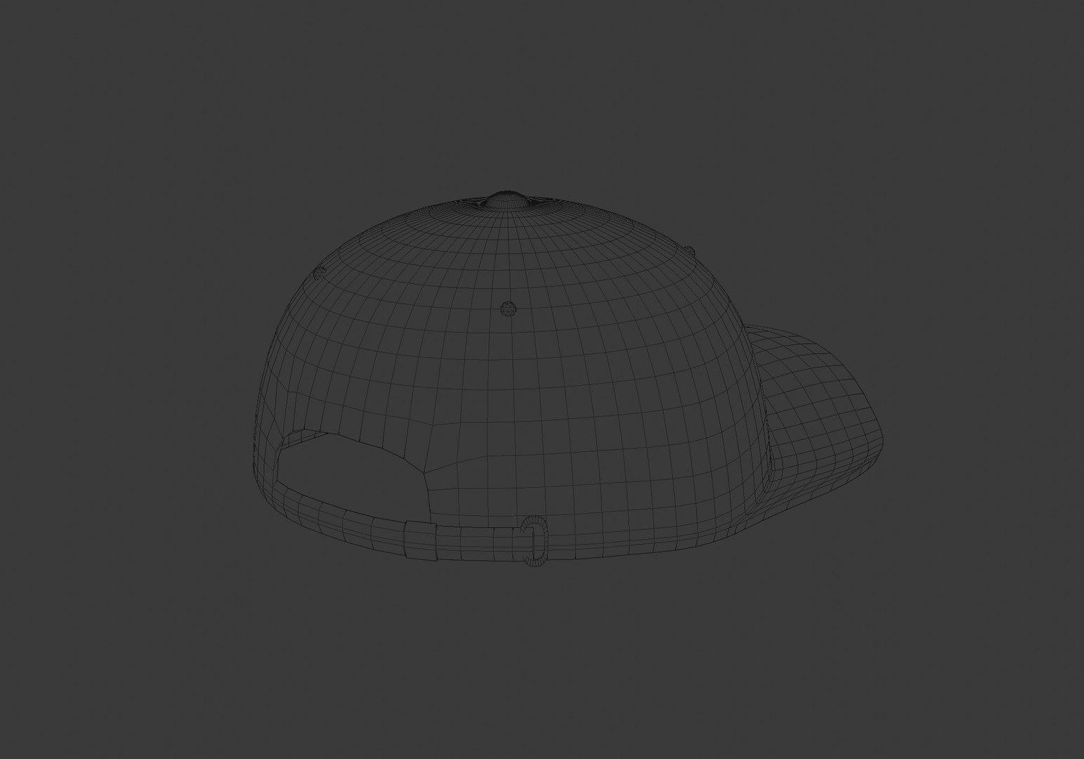 Glittery White Cap 3D Model - TurboSquid 1893217