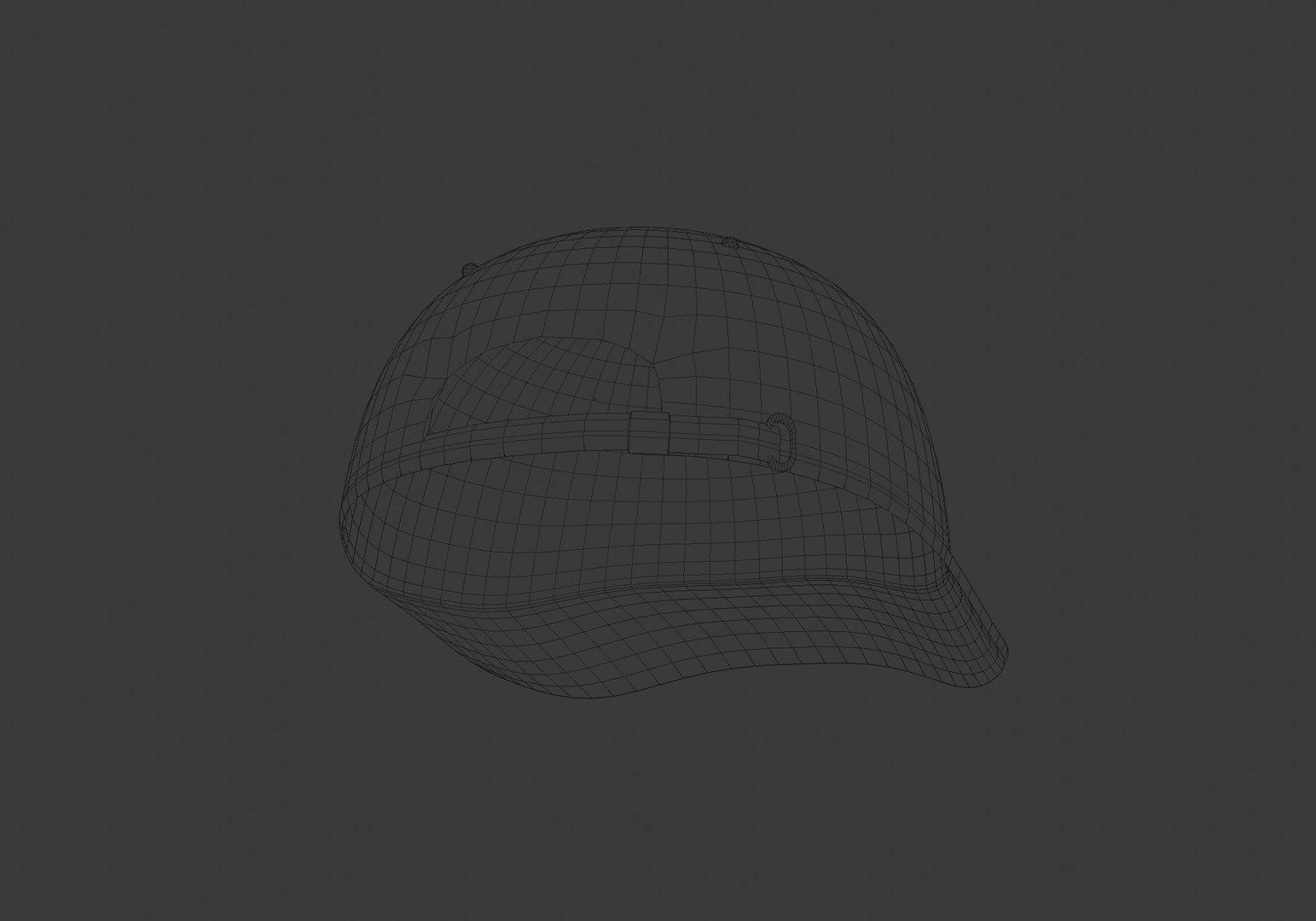 Glittery White Cap 3D Model - TurboSquid 1893217