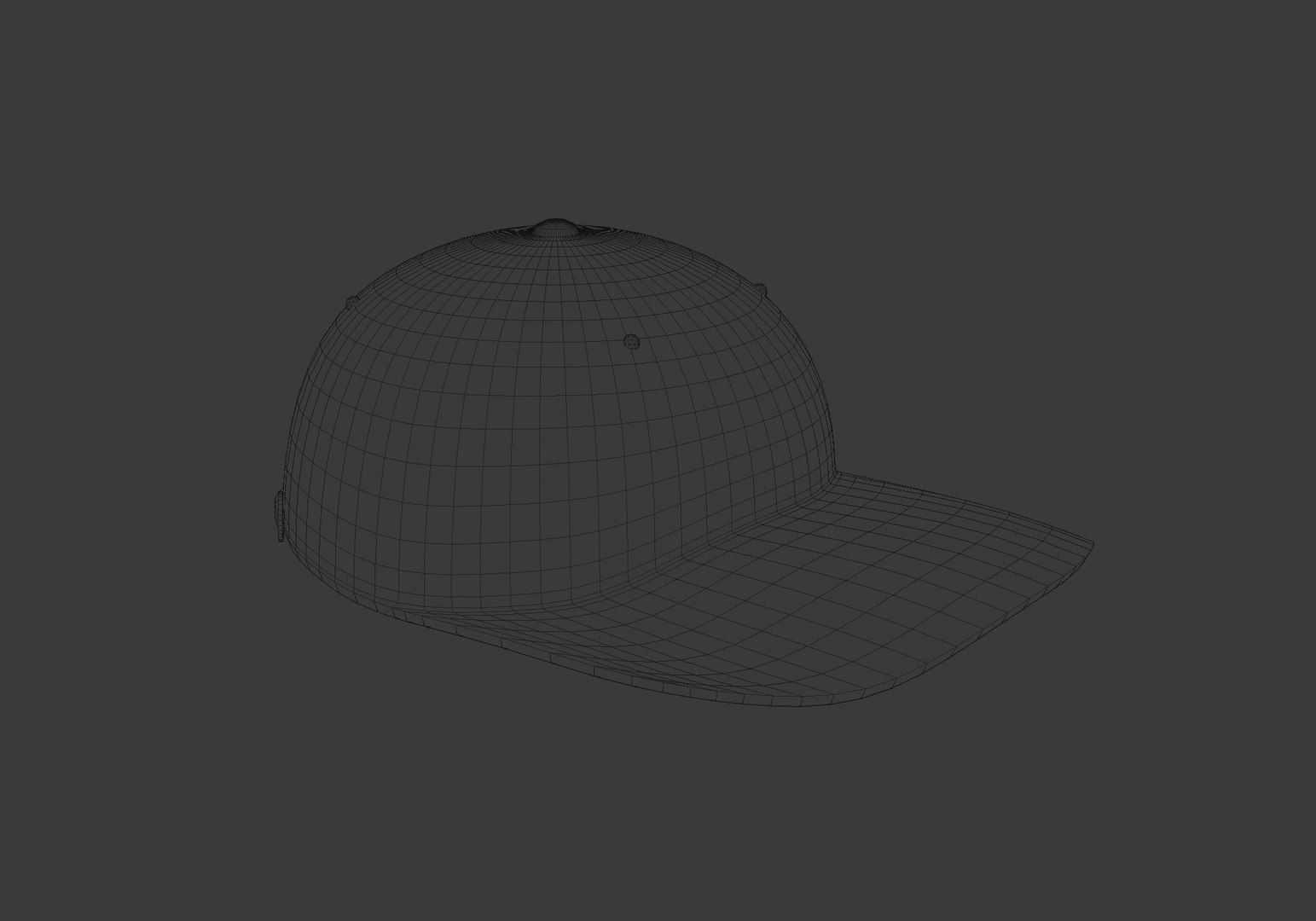 Glittery White Cap 3D Model - TurboSquid 1893217