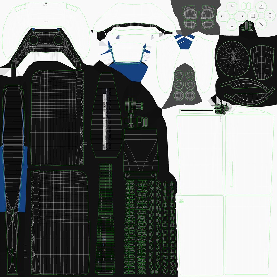 3D Playstation 5 - Low Poly Game Ready - TurboSquid 1813010