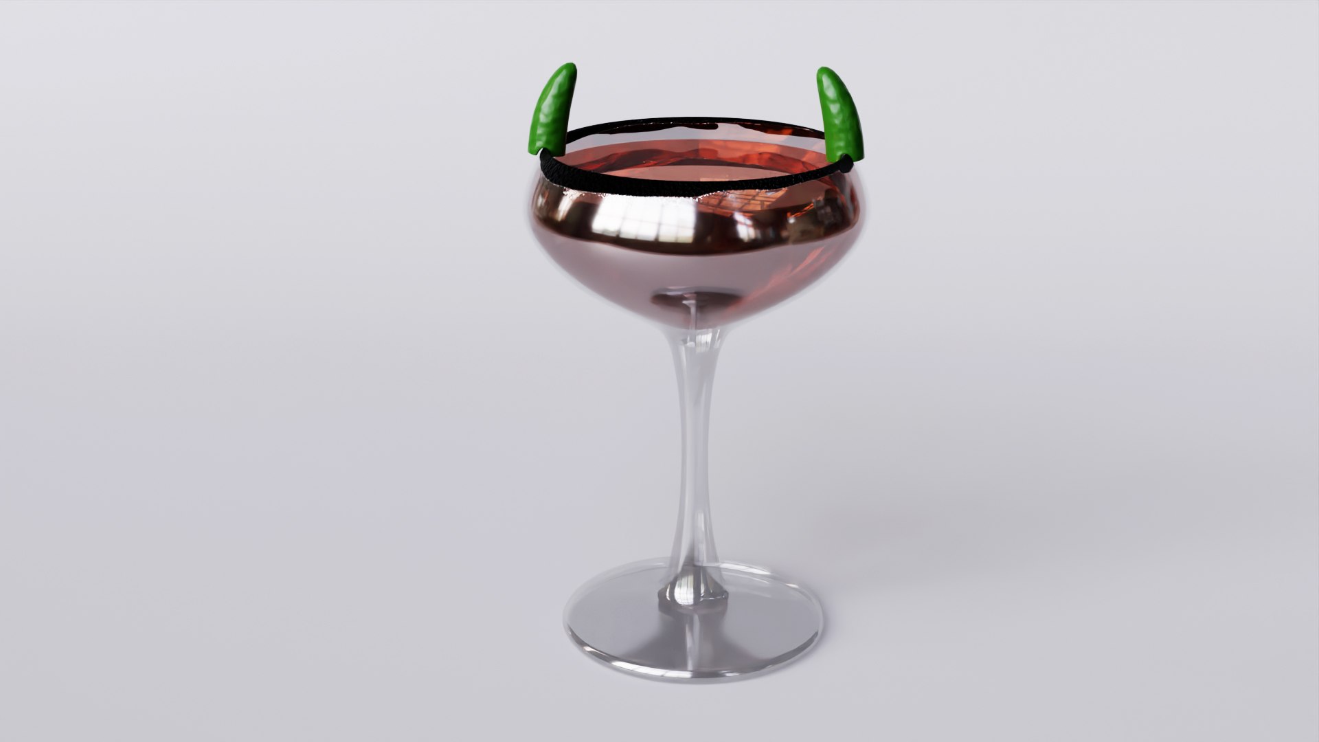 Chili Cocktail 3D Model - TurboSquid 1964347