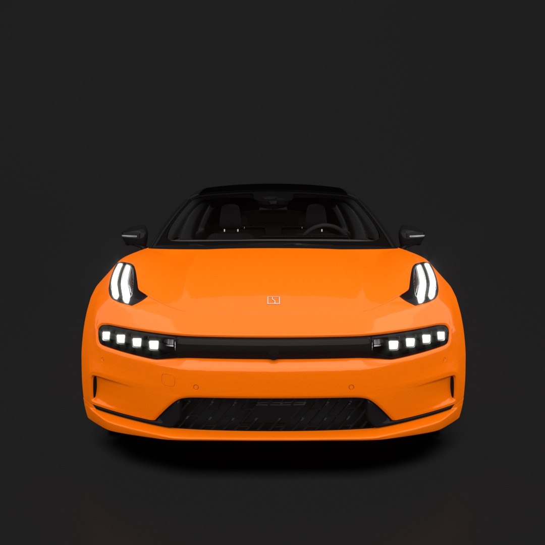 3D Zeekr 001 Electric Car - TurboSquid 2396958