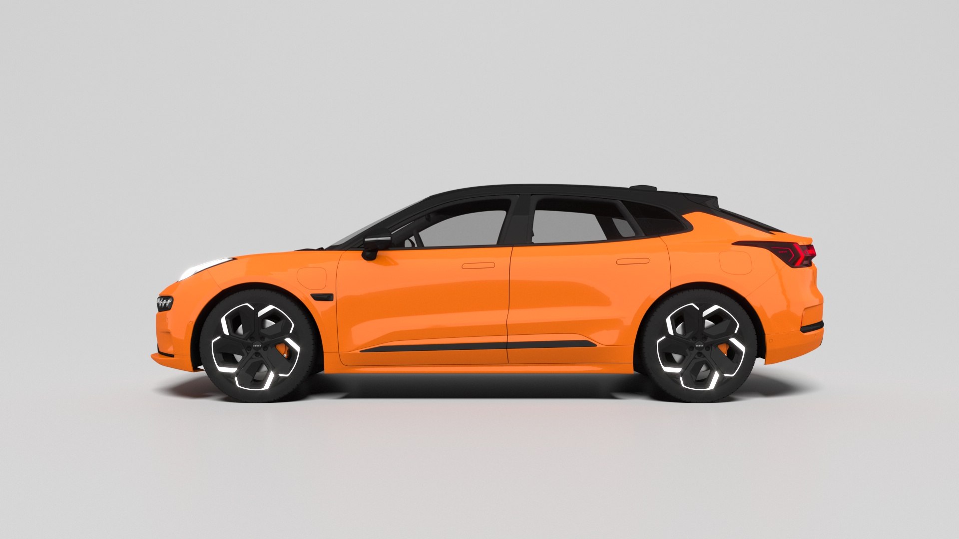 3D Zeekr 001 Electric Car - TurboSquid 2396958