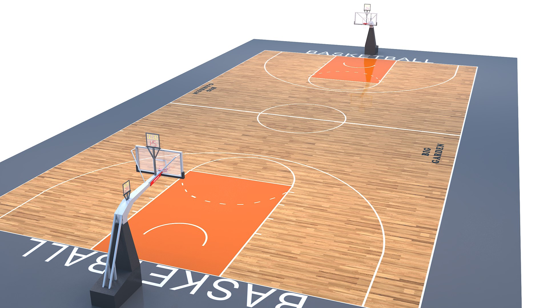 Basketball Basket Ball Model - TurboSquid 1584519