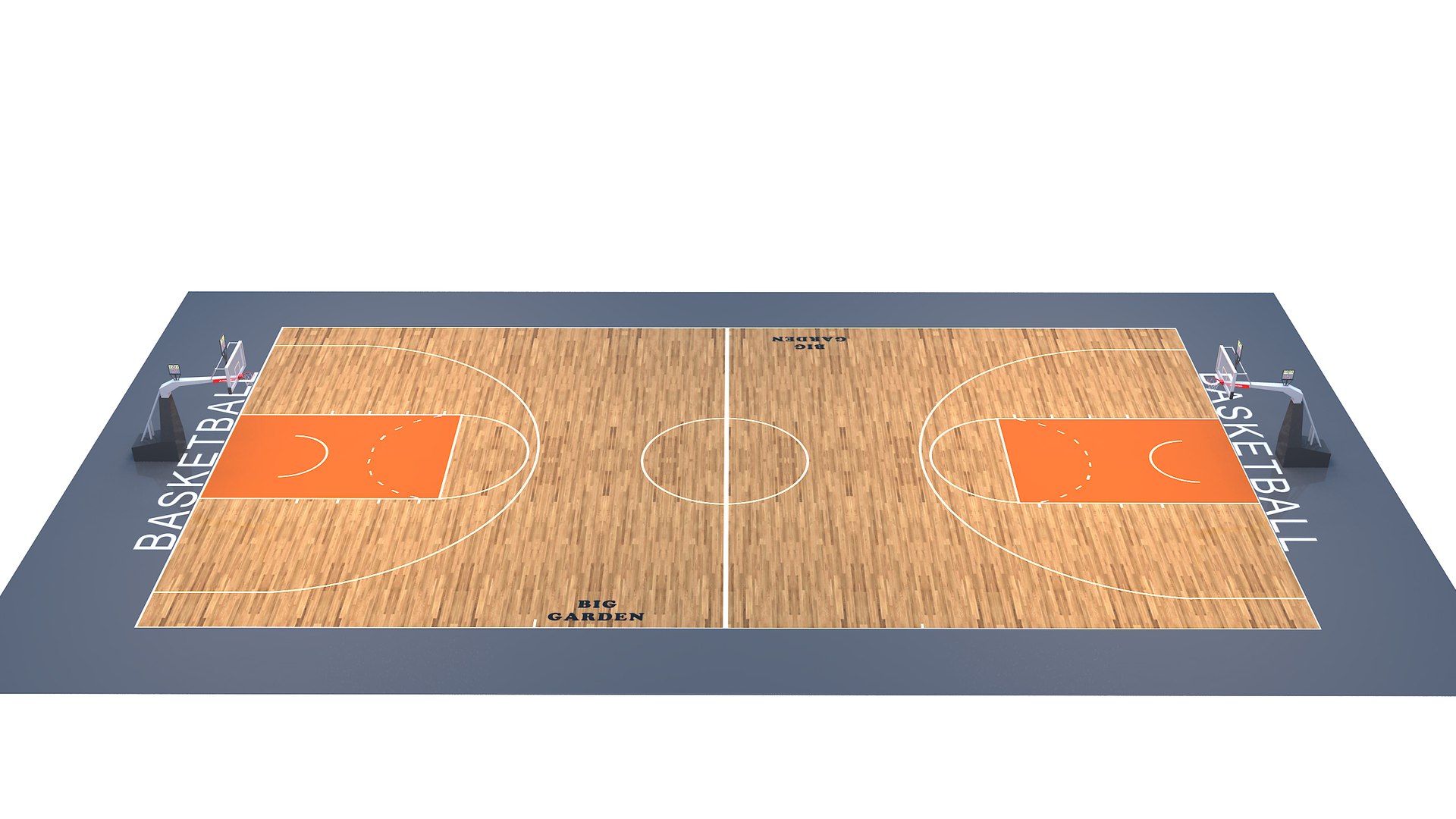 Basketball Basket Ball Model - TurboSquid 1584519
