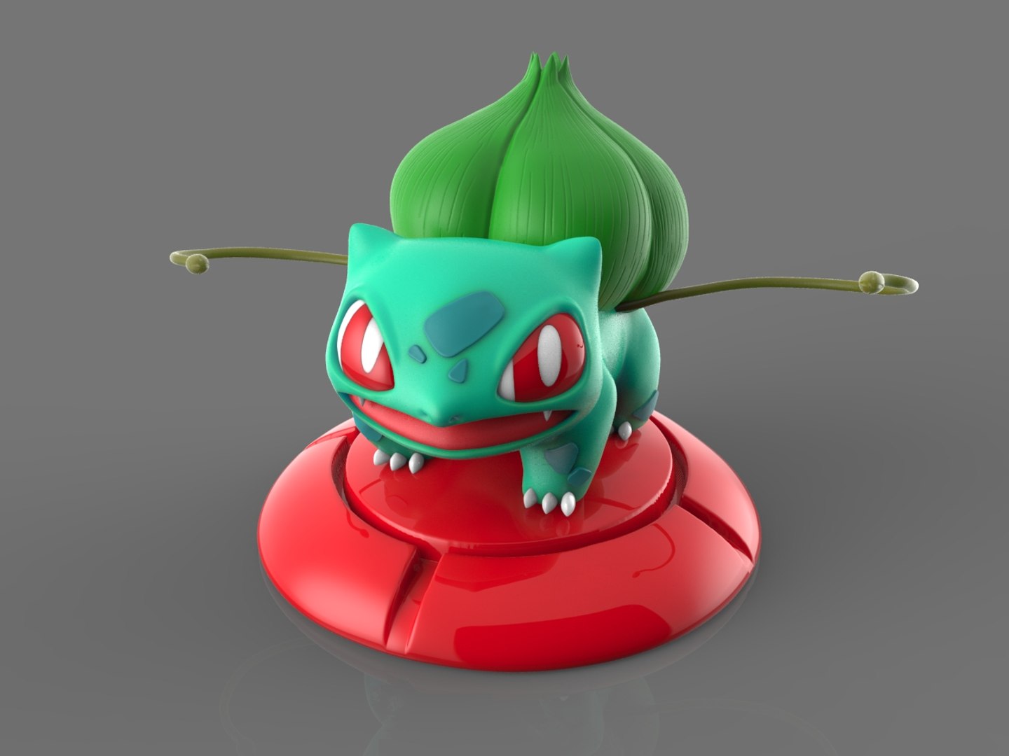3D pokemon bulbasaur - TurboSquid 1262402