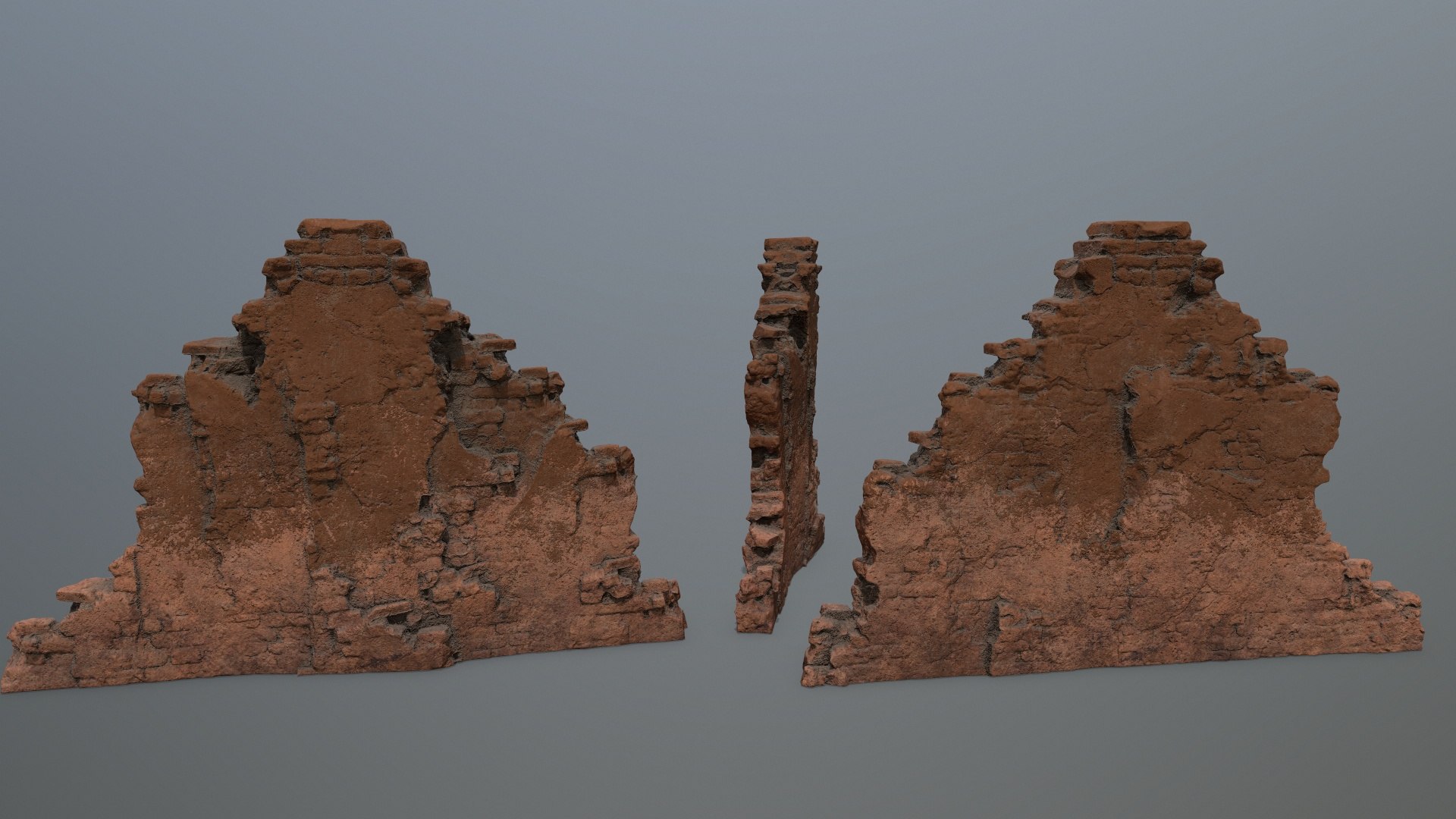 Old Ruins Model - TurboSquid 2349307