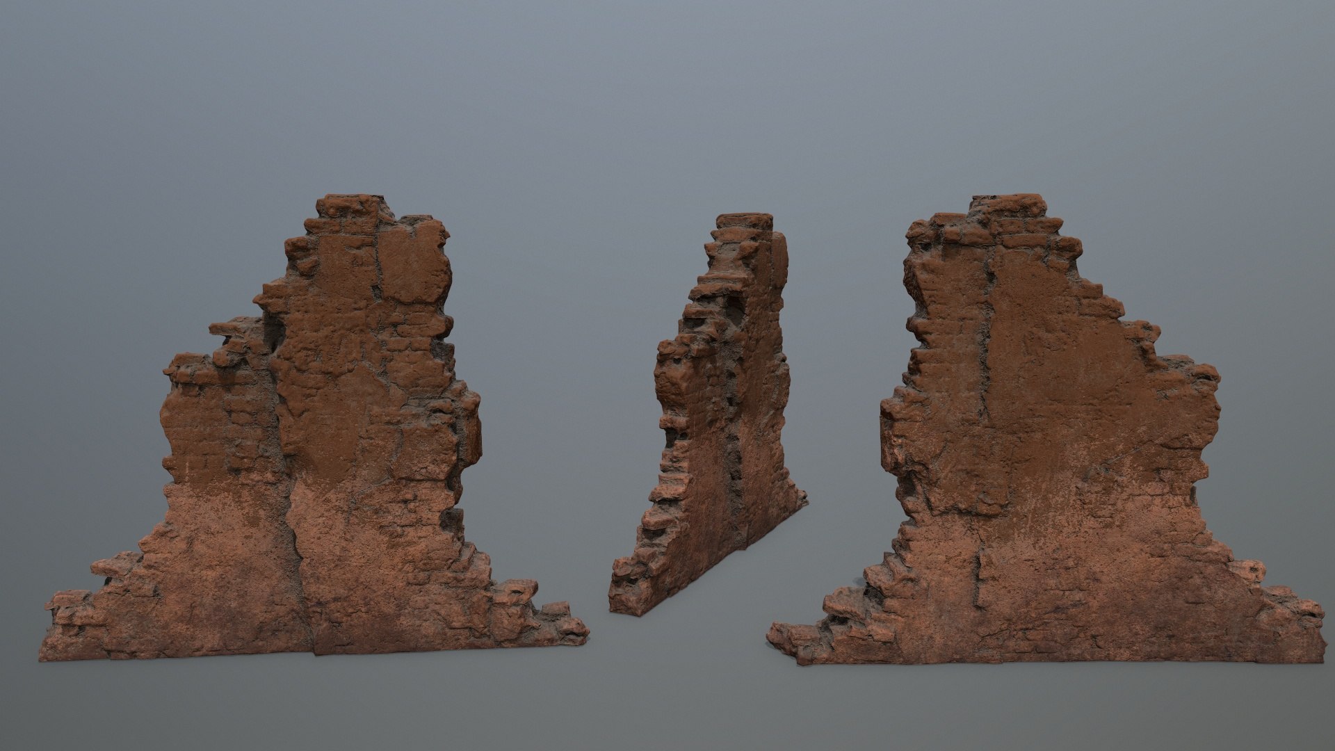 Old Ruins Model - TurboSquid 2349307