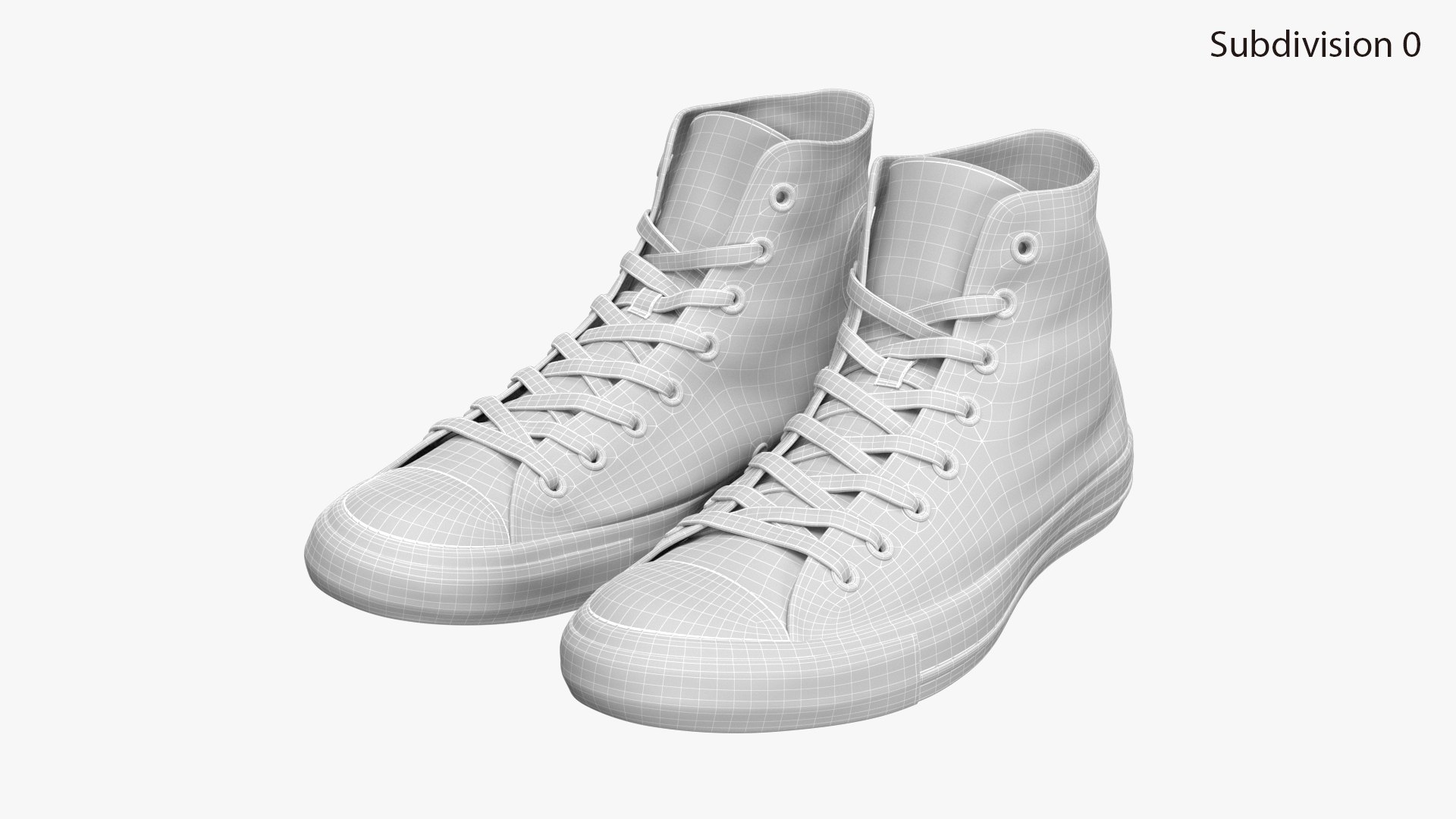 Converse star model - TurboSquid 1483261