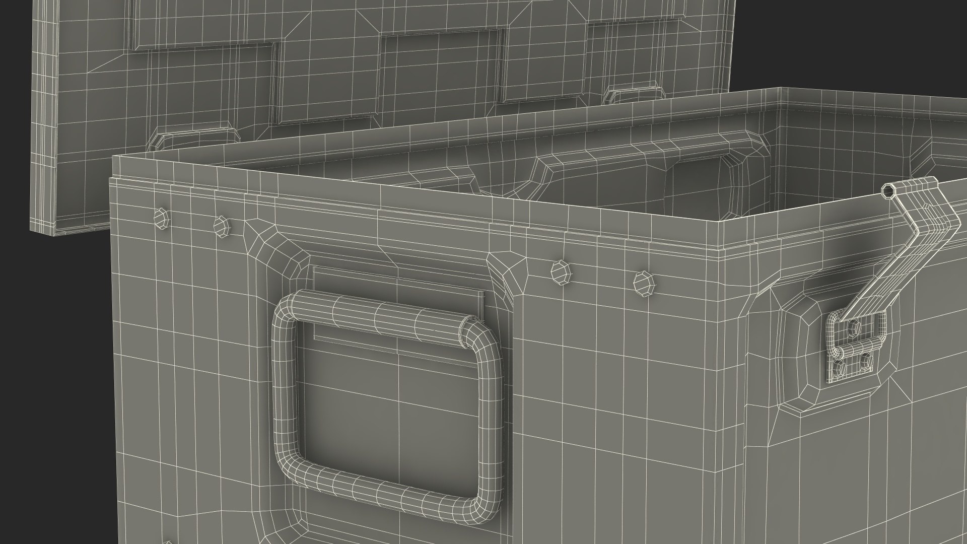 Military Weapon Crate Open model - TurboSquid 2062290