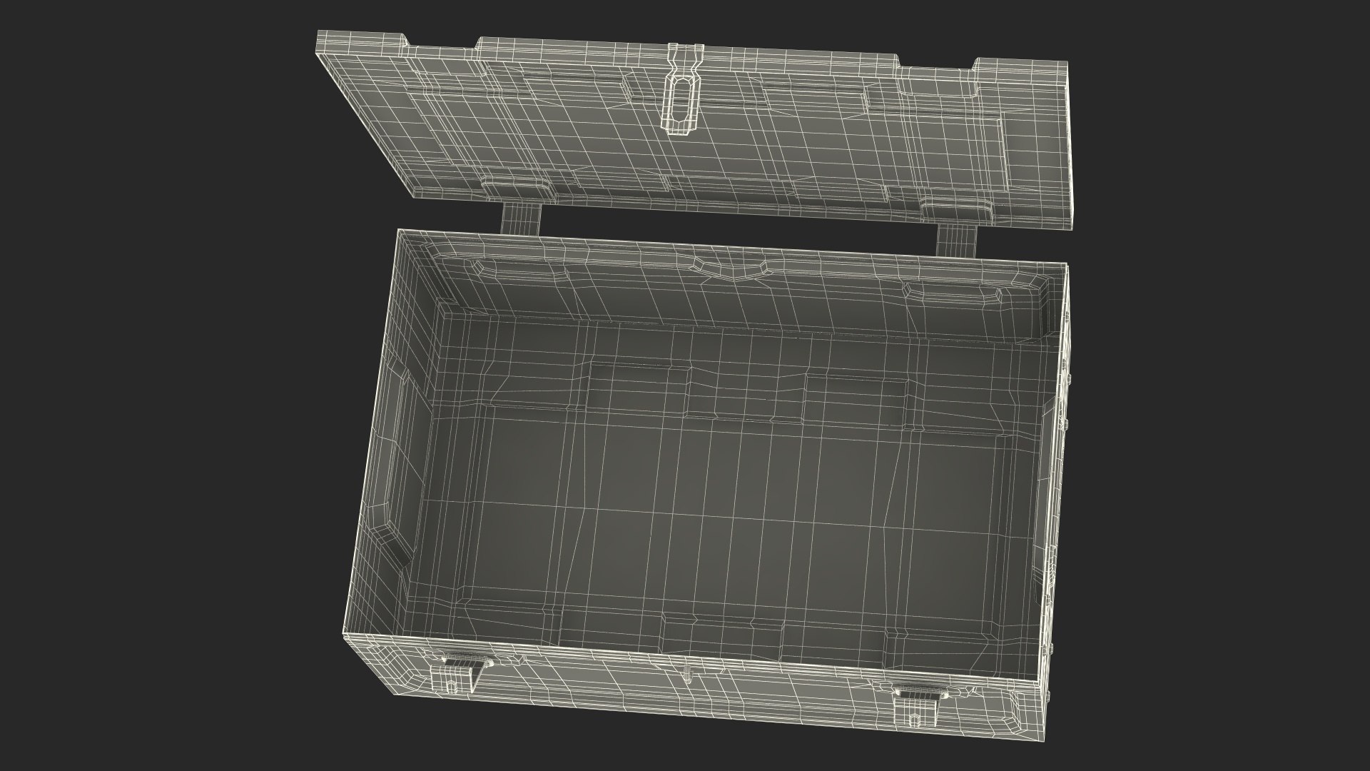 Military Weapon Crate Open model - TurboSquid 2062290