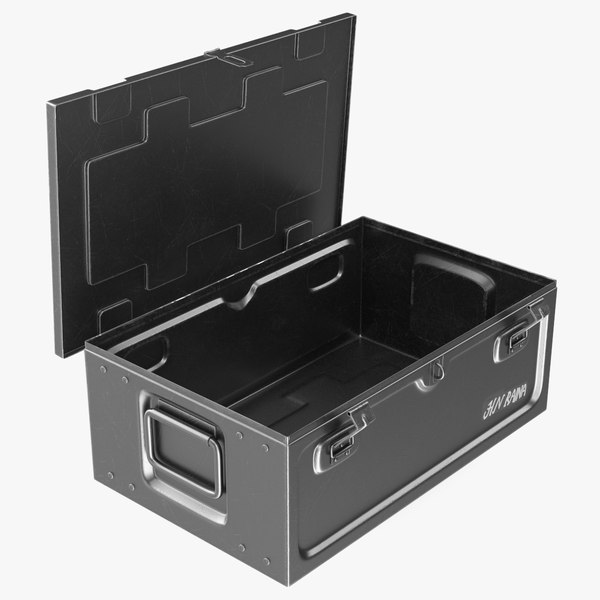 modelo 3d Military Weapon Crate Open - TurboSquid 2062290