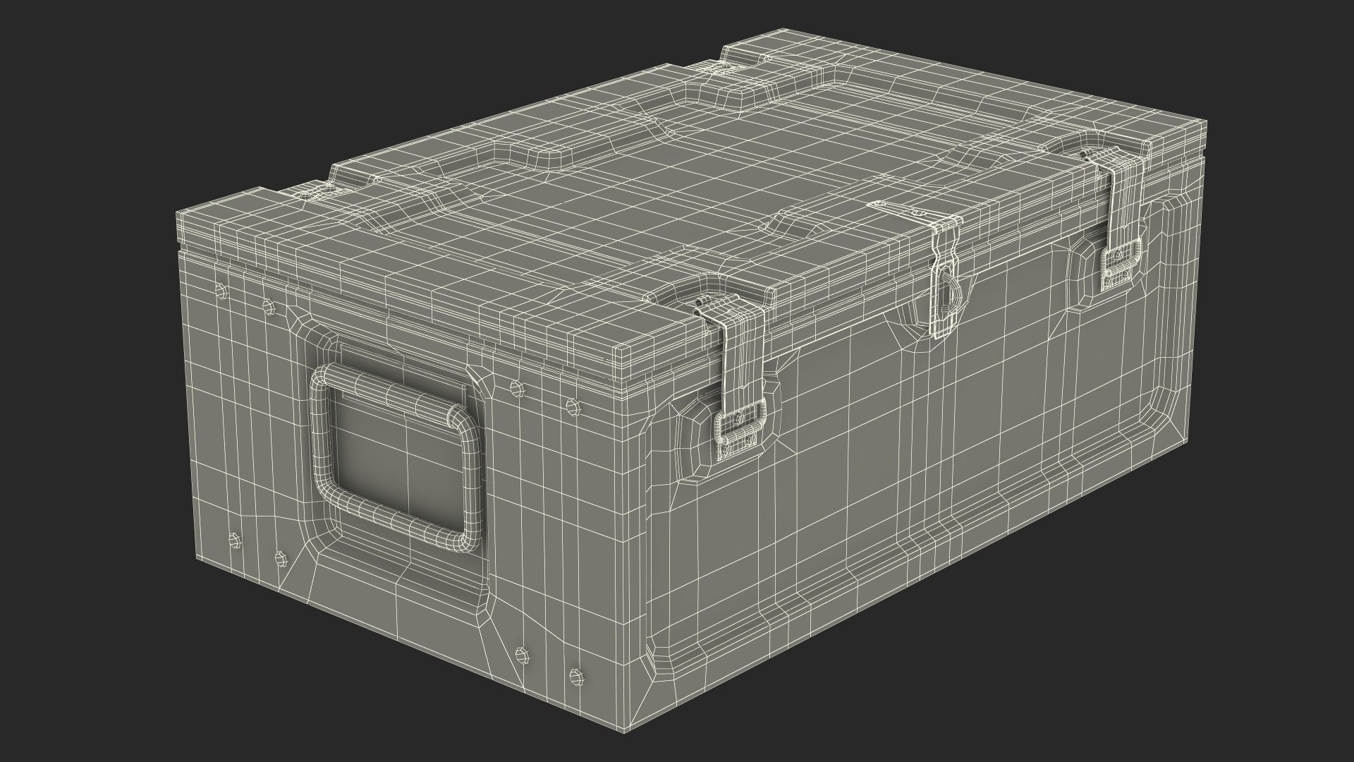 Military Weapon Crate Open model - TurboSquid 2062290