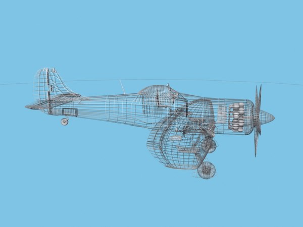 Propeller hawker tempest 3D model - TurboSquid 1489304