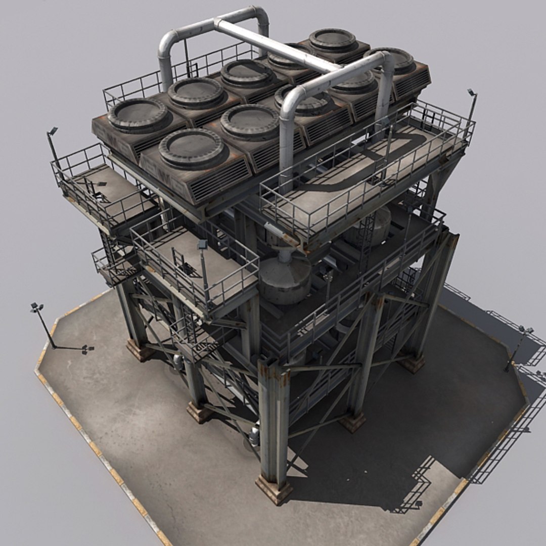 3d Refinery Parts