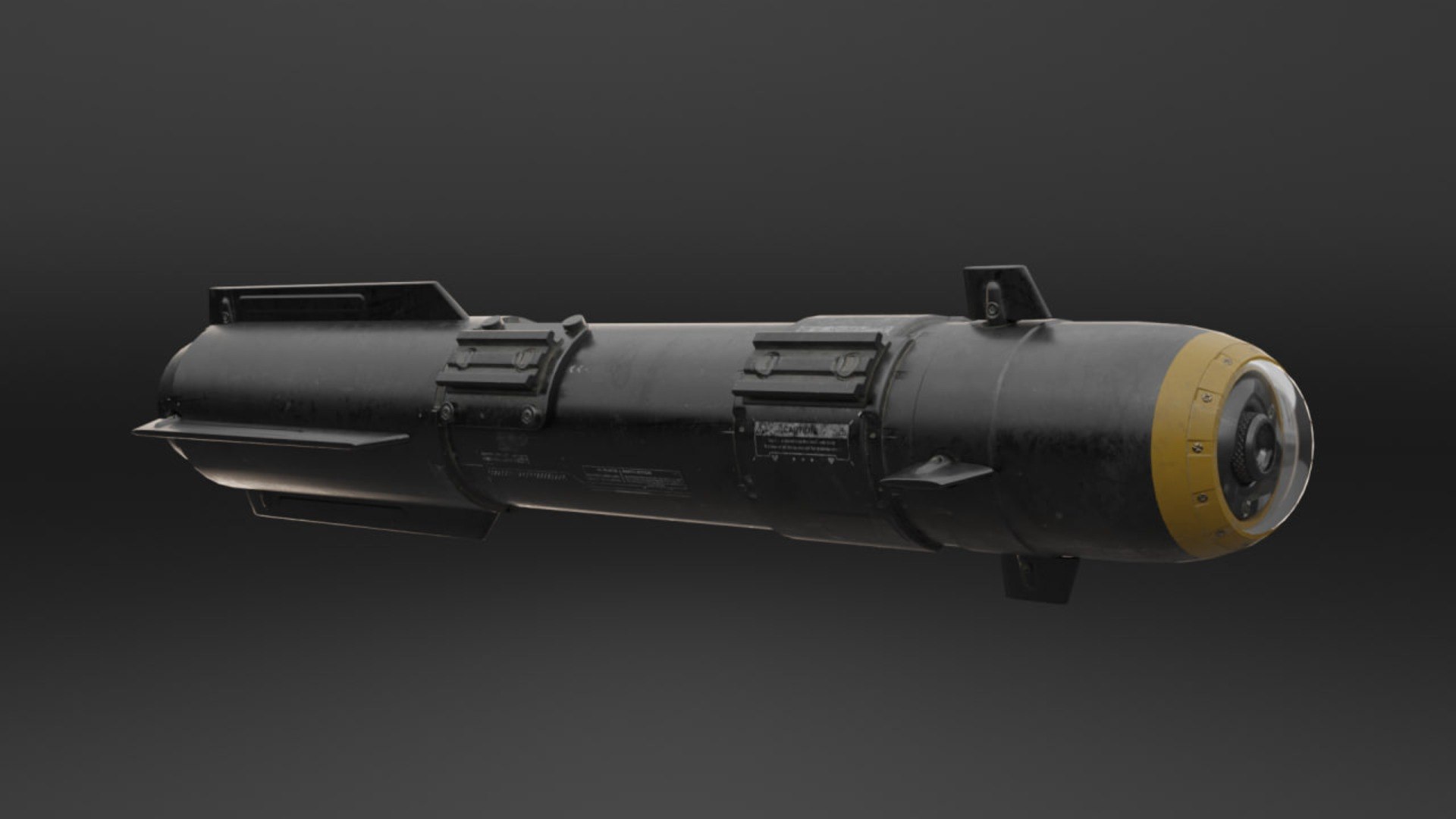 Free Rocket Nuclear Missile 3D Model - TurboSquid 2116895