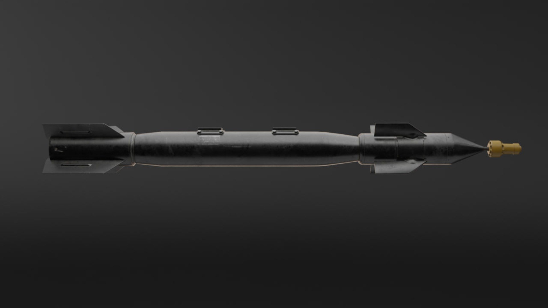 Free Rocket Nuclear Missile 3D Model - TurboSquid 2116895