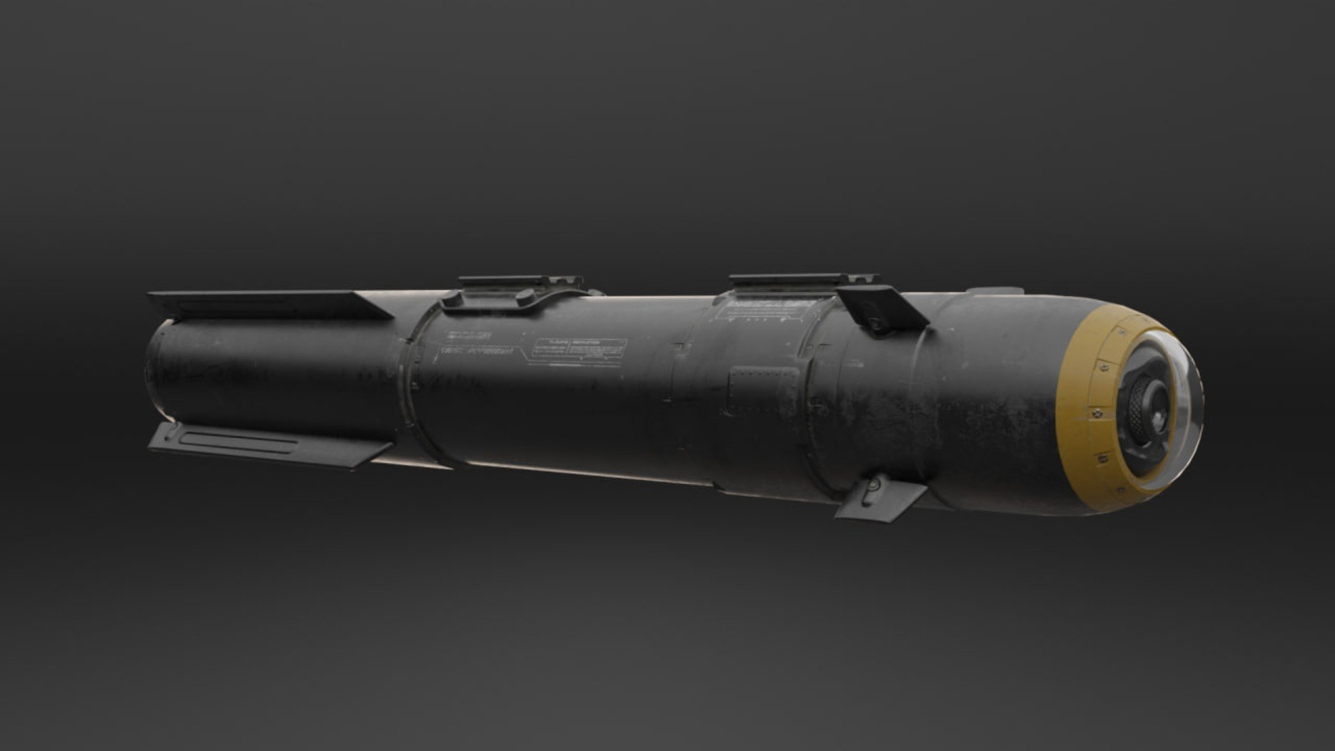 Free Rocket Nuclear Missile 3D Model - TurboSquid 2116895