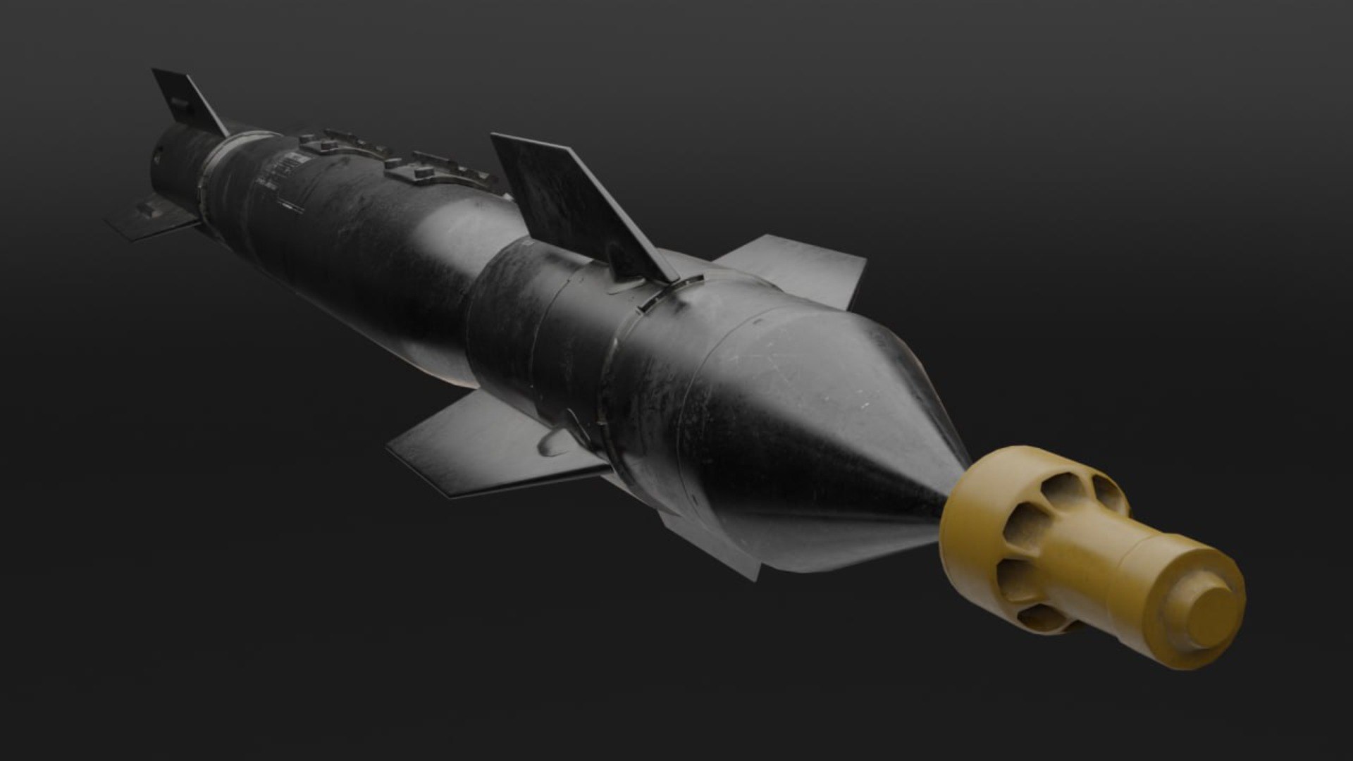Free Rocket Nuclear Missile 3D Model - TurboSquid 2116895