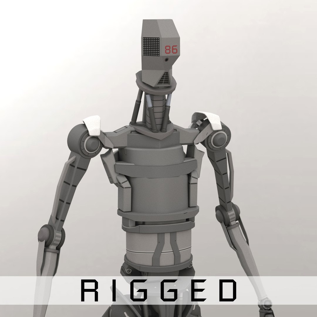 Humanoid Rigged Model - TurboSquid 1170633