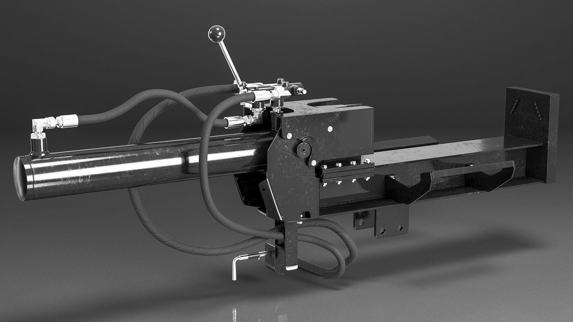 3D Model Hydraulic Log Splitter Split - TurboSquid 1651265