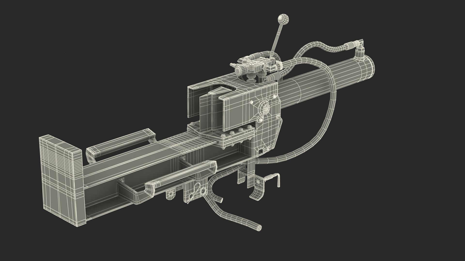3D Model Hydraulic Log Splitter Split - TurboSquid 1651265