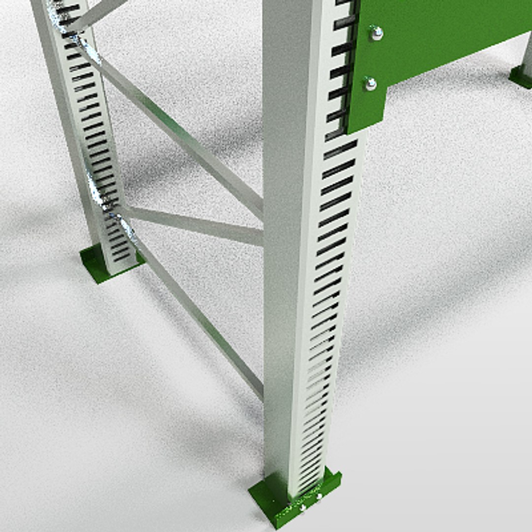3d Model Pallet Rack