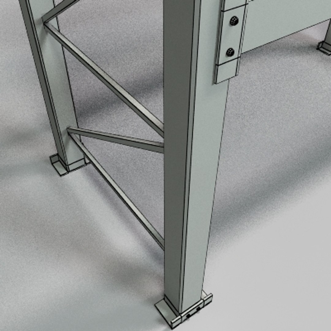 3d Model Pallet Rack