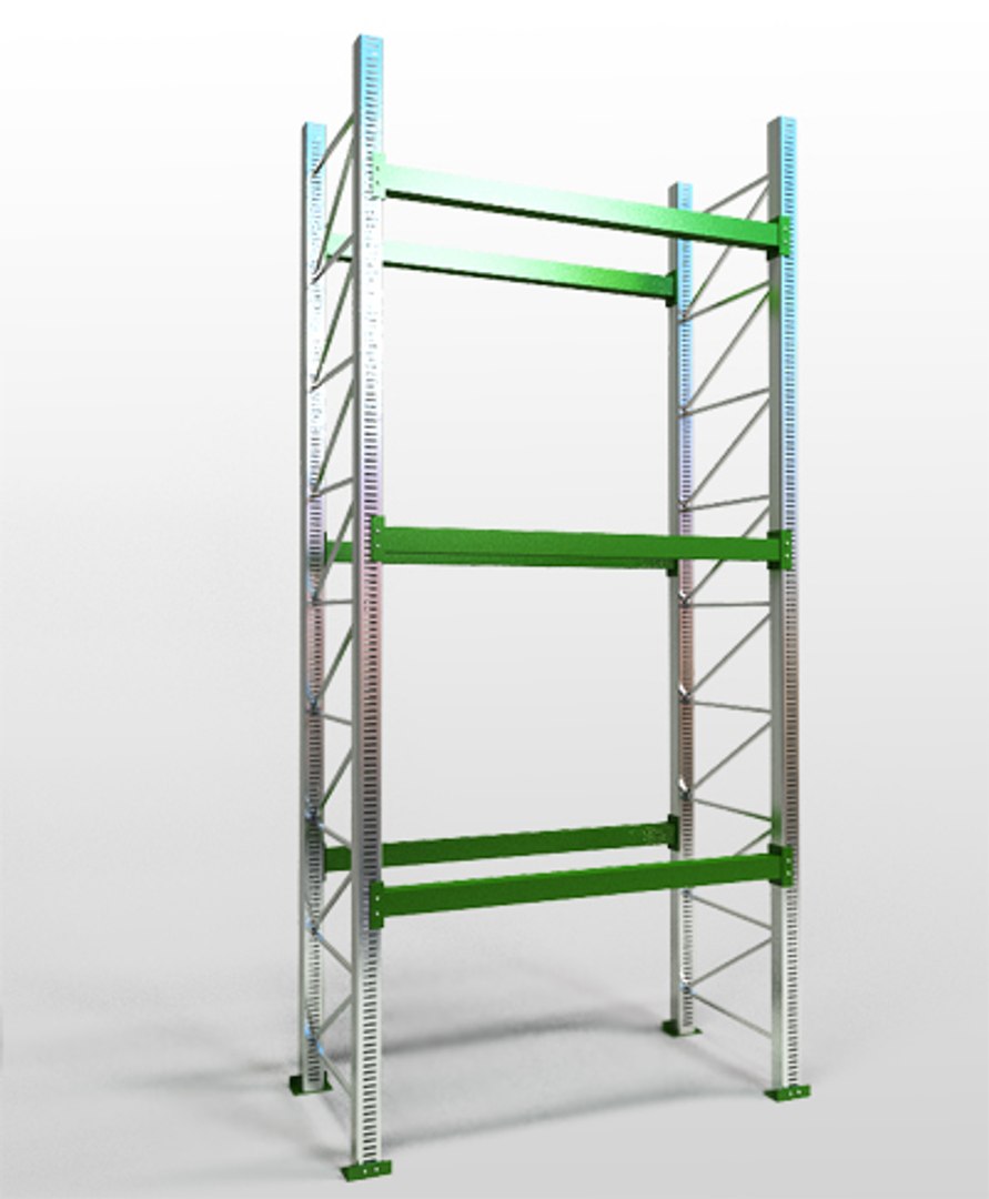 3d Model Pallet Rack