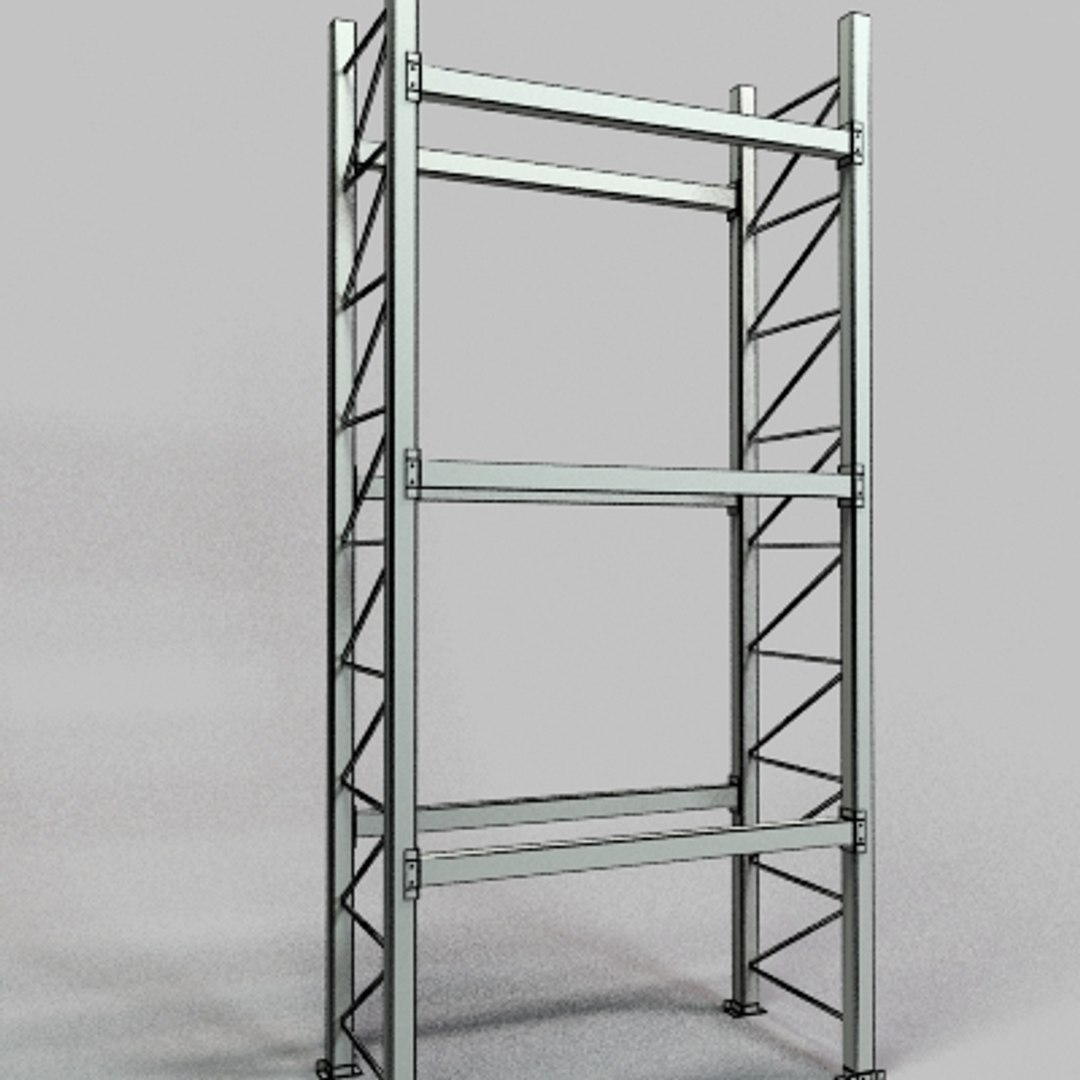 3d Model Pallet Rack