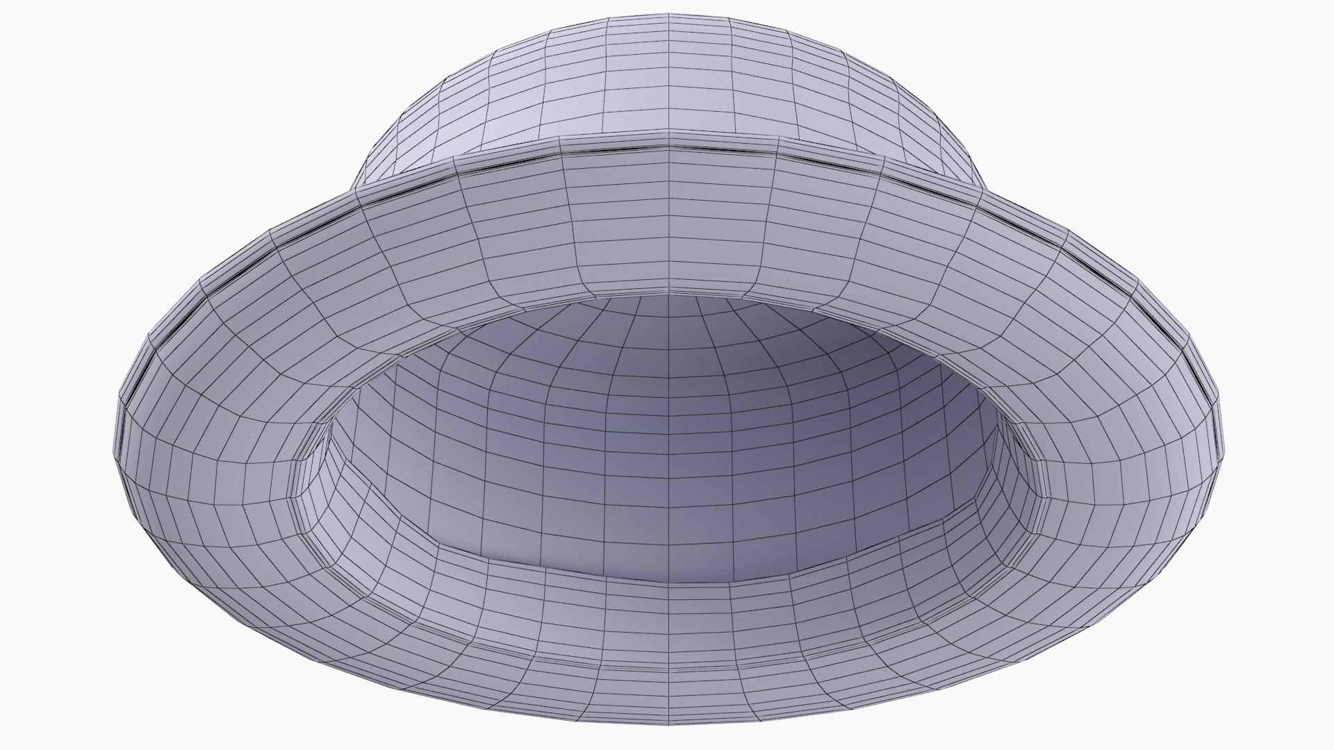 Pork Pie Hat 02 3D model - TurboSquid 2170933