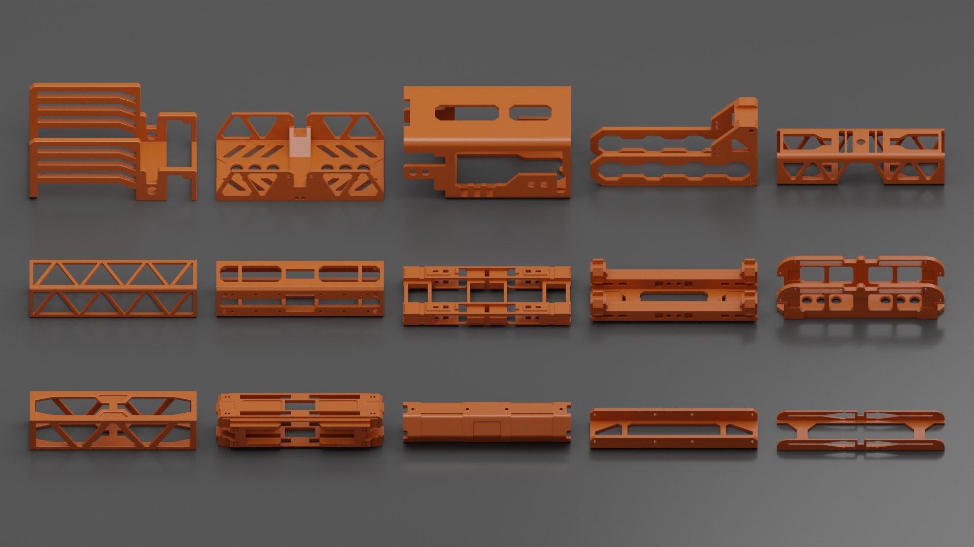 3D hard surface assets framing model - TurboSquid 1614124