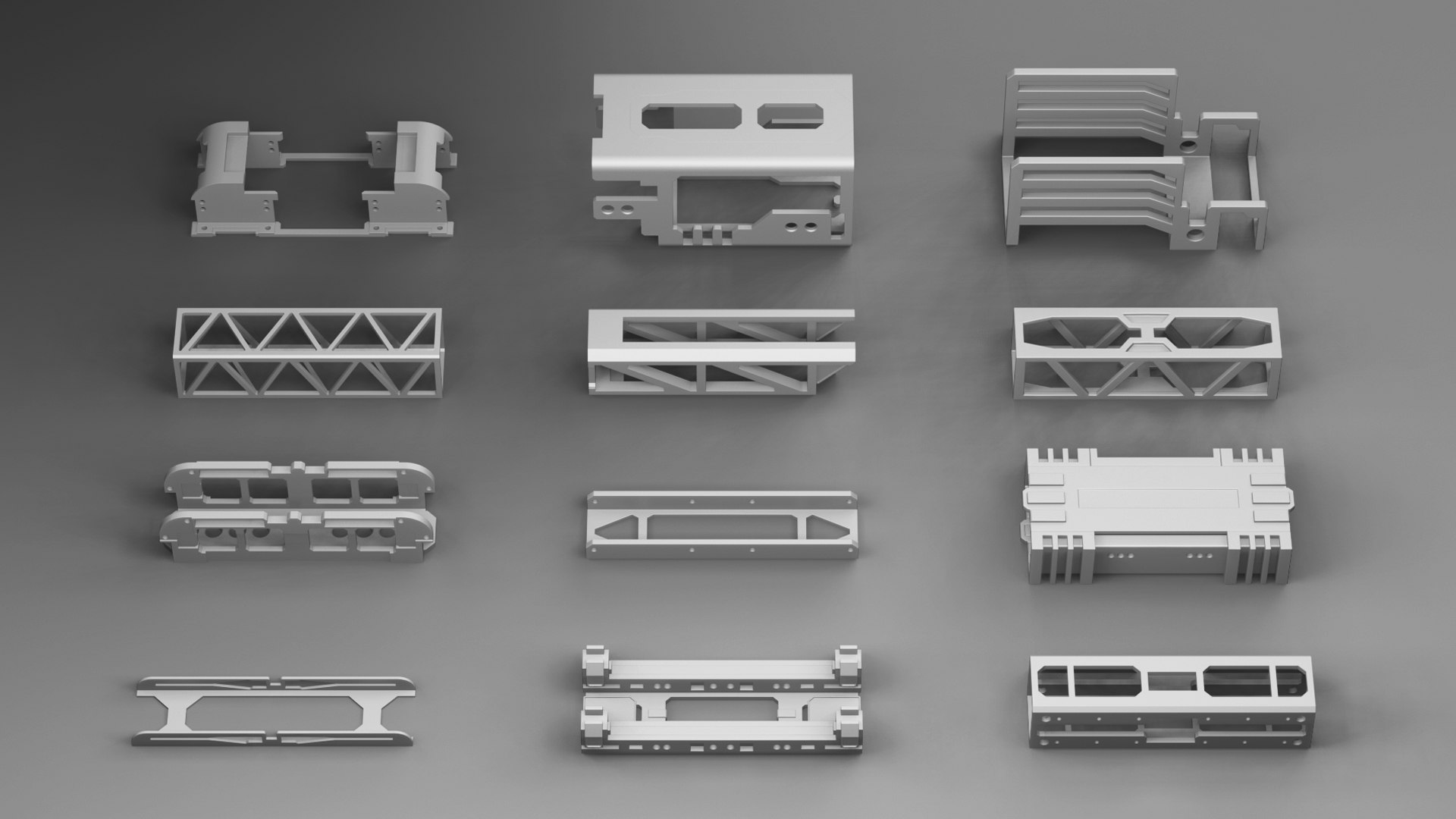 3D hard surface assets framing model - TurboSquid 1614124
