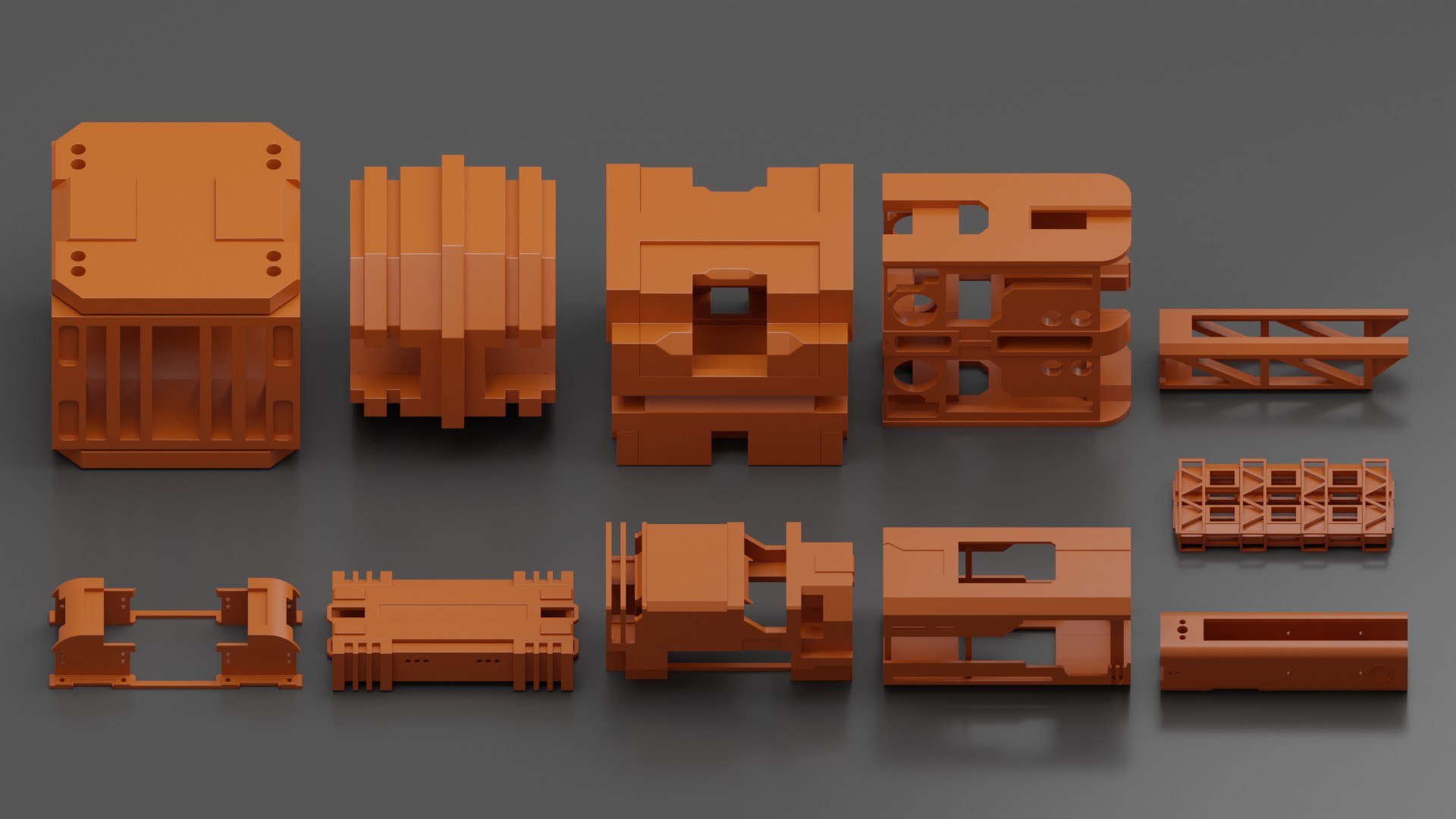 3D hard surface assets framing model - TurboSquid 1614124