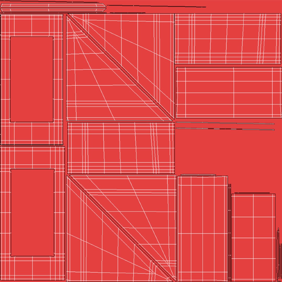 3D Red Sandwich Box Model - TurboSquid 2110651