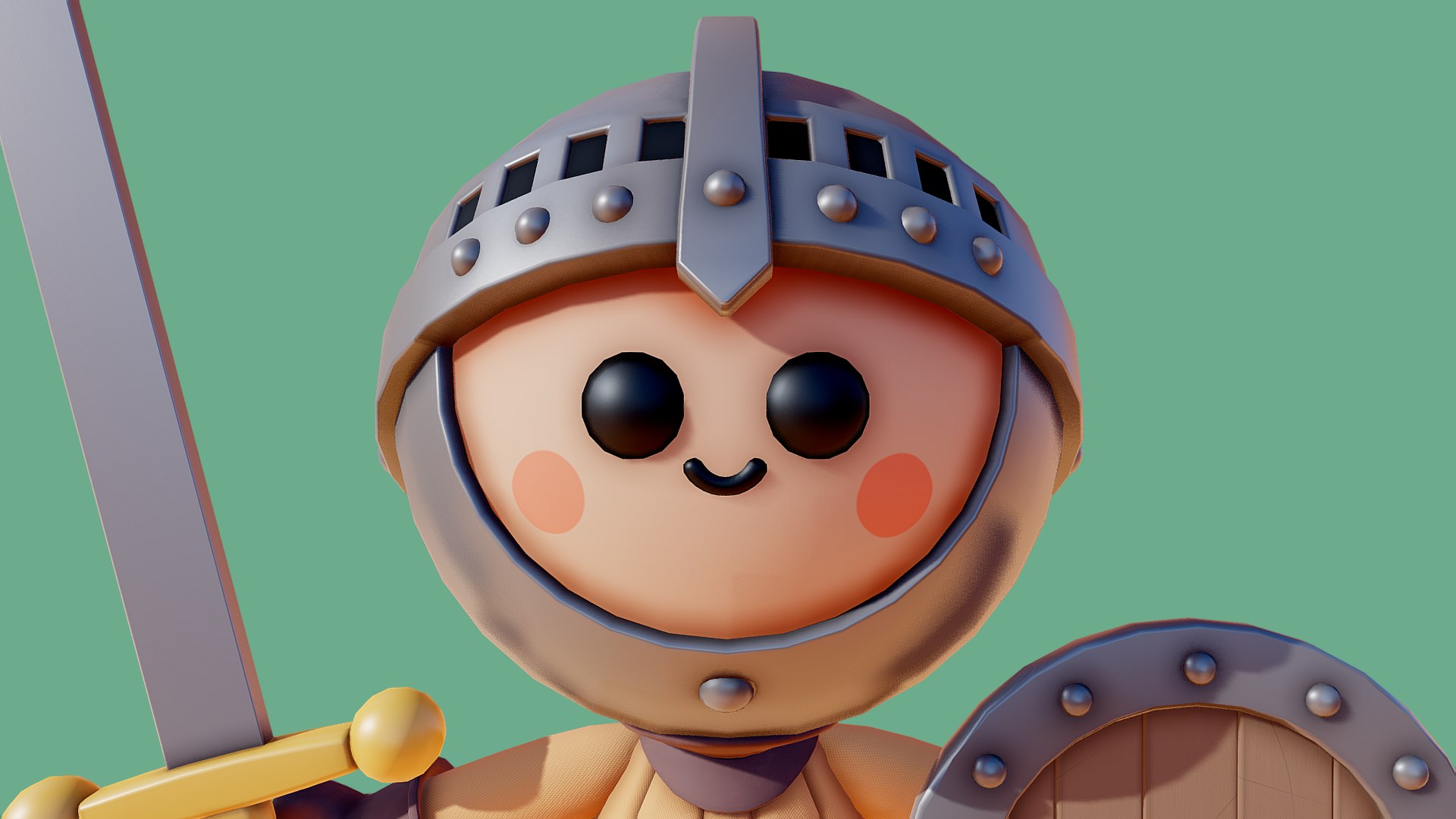 Baby Medieval Character 1 Low-poly 3D Model 3D Model - TurboSquid 2272624