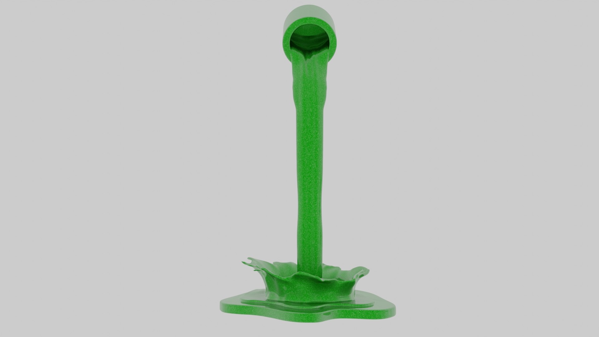 Bucket Splash Art 3D Model - TurboSquid 1944184