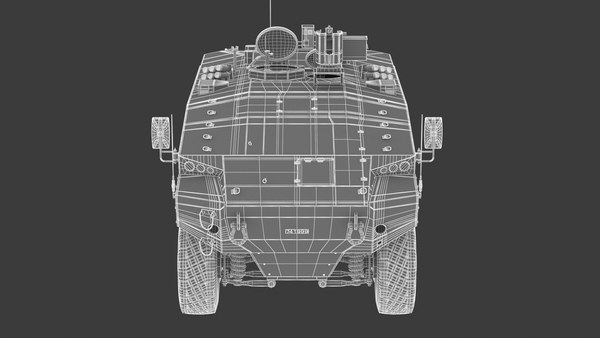 Eitan 8x8 APC Armoured Fighting Vehicle model - TurboSquid 1922030