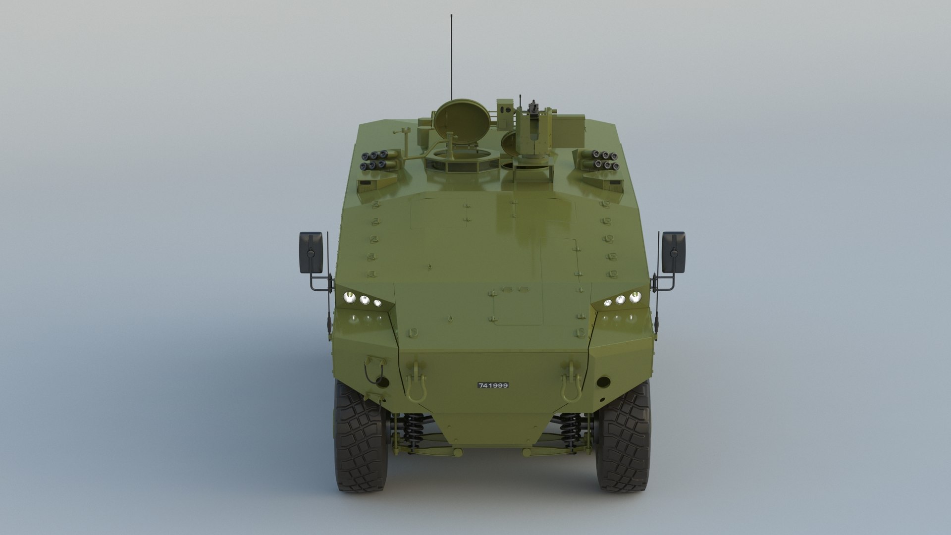 Eitan 8x8 APC Armoured Fighting Vehicle Model - TurboSquid 1922030
