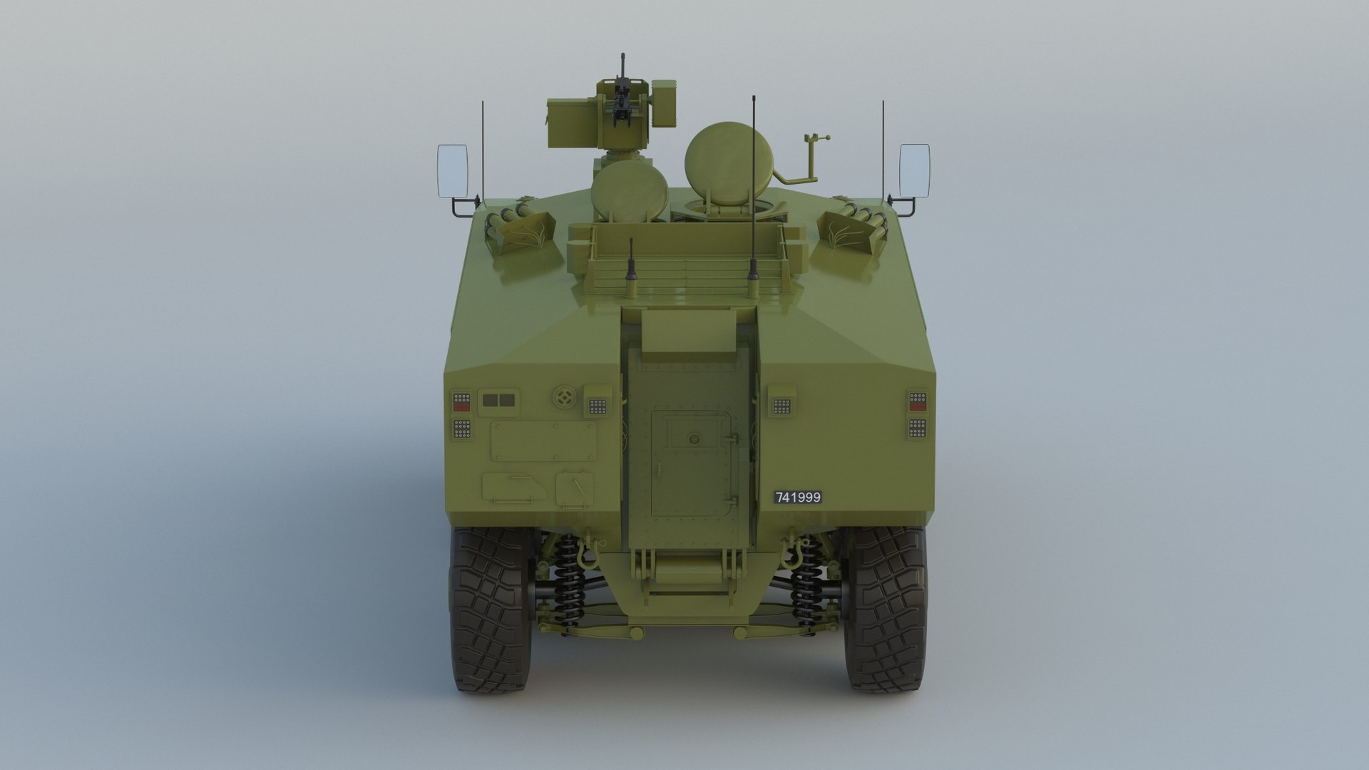 Eitan 8x8 APC Armoured Fighting Vehicle Model - TurboSquid 1922030