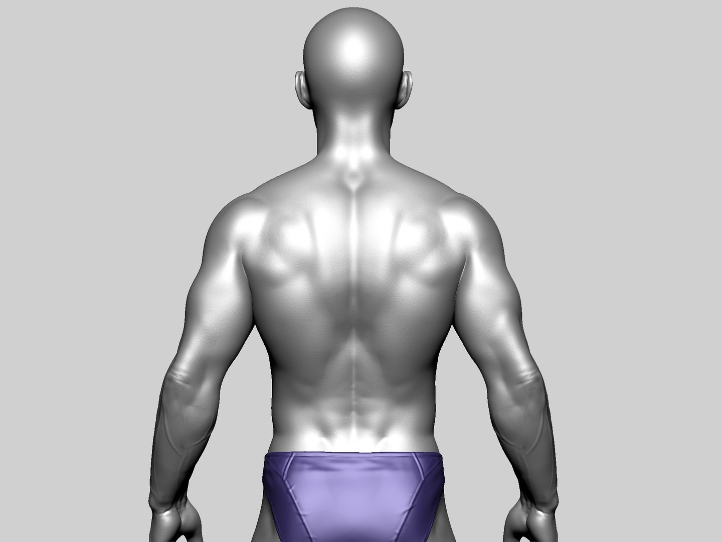 Realistic Body Builder Sculpt - TurboSquid 2268990