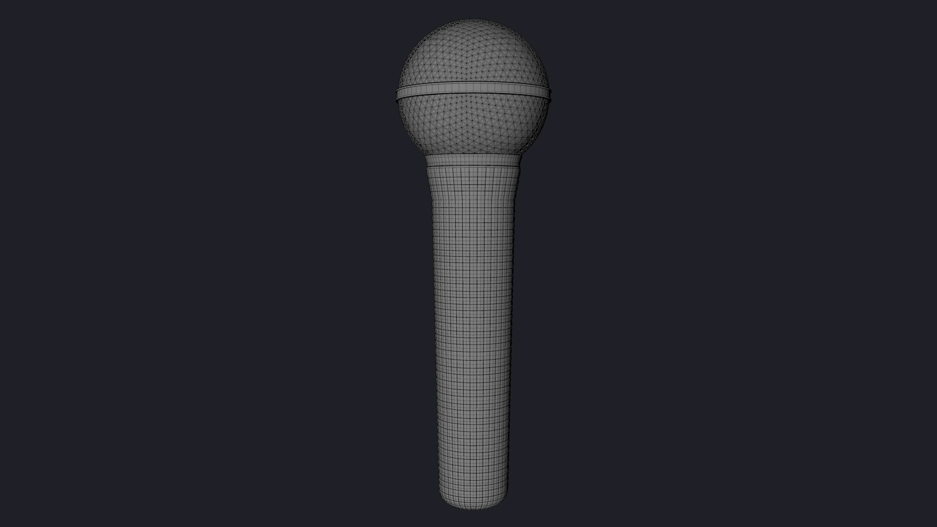 3D Golden Microphone Model - TurboSquid 1812226
