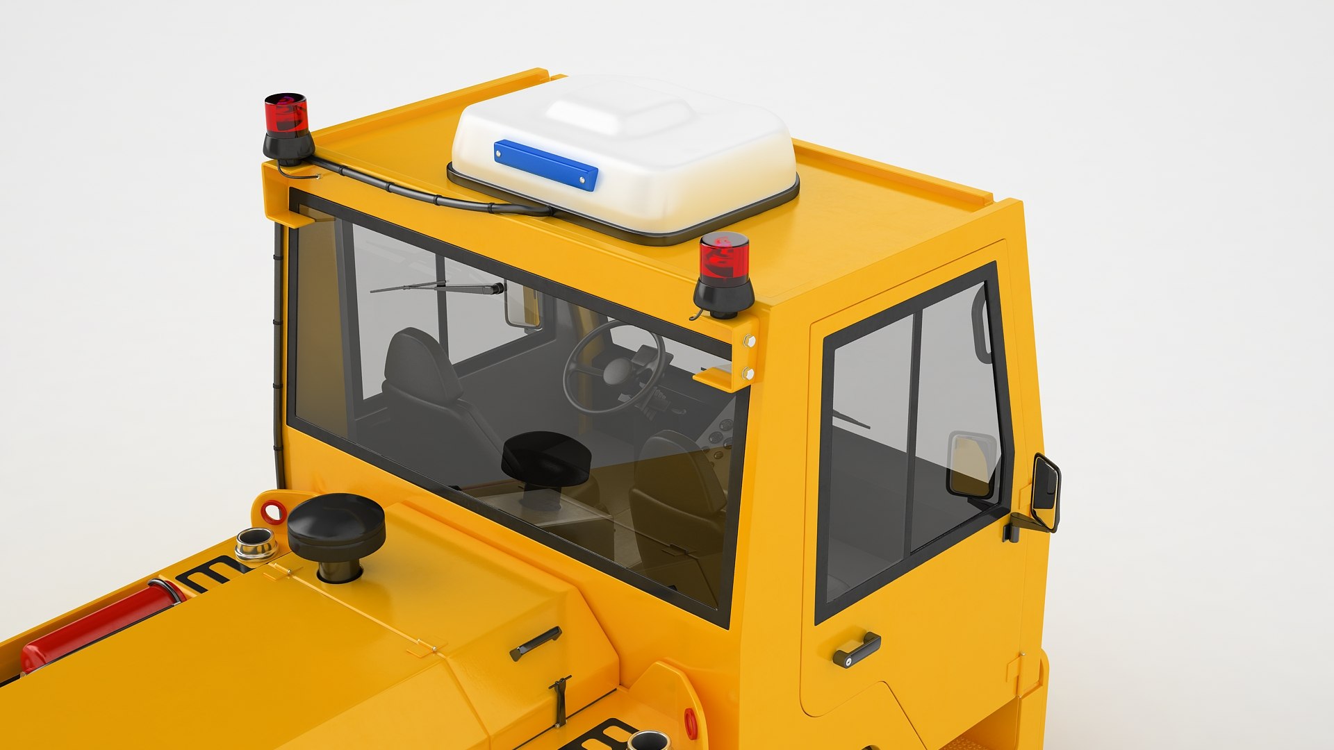 Aircraft Tow Tractor Model - TurboSquid 1630616