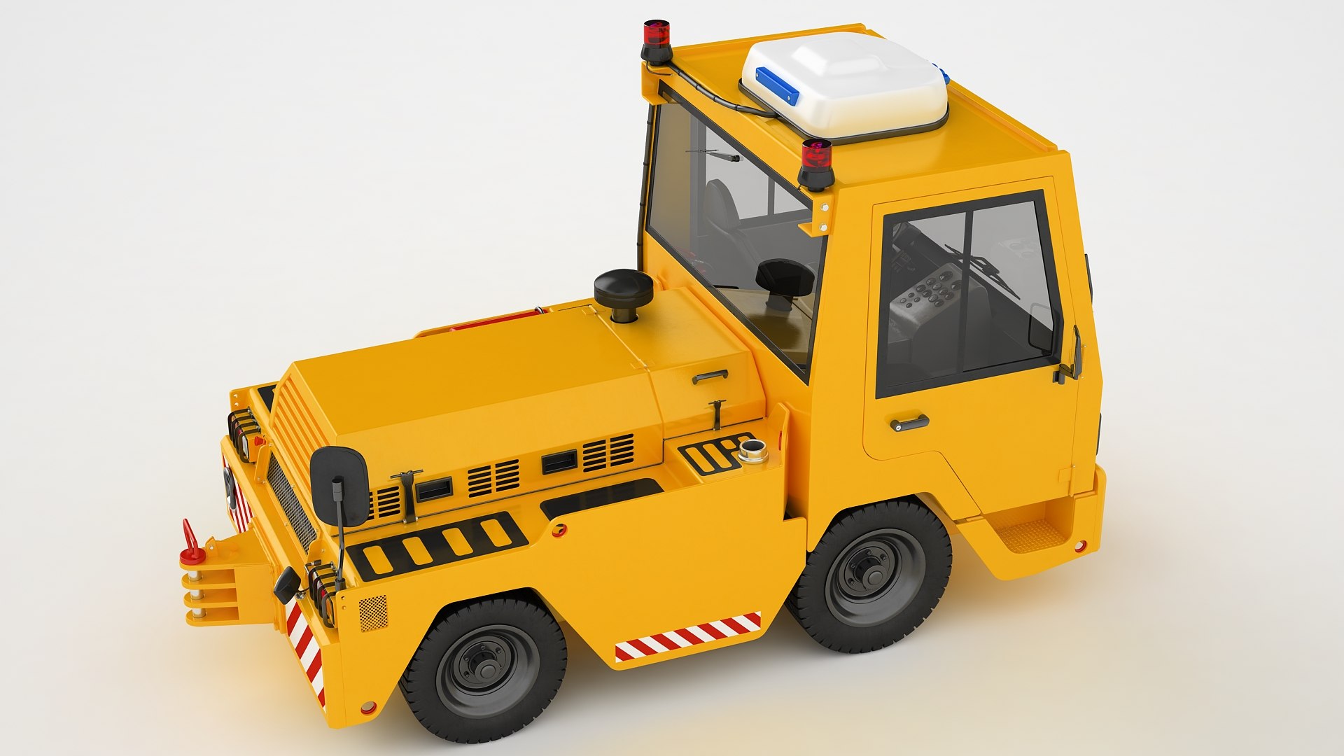 Aircraft Tow Tractor Model - TurboSquid 1630616